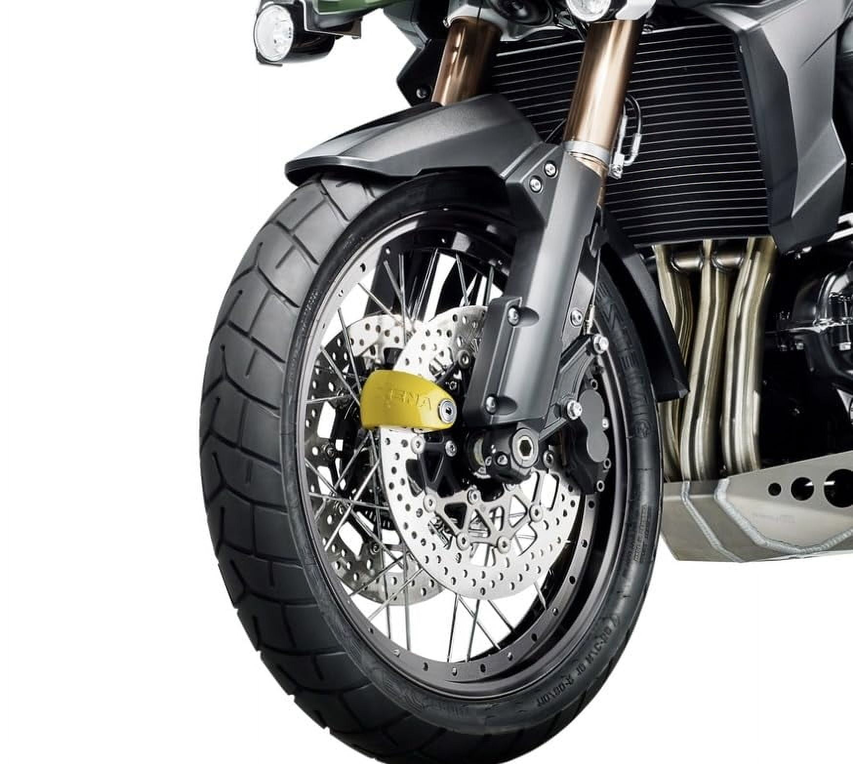 XENA - Motorcycle Disc Lock Alarm Yellow - Walmart.com