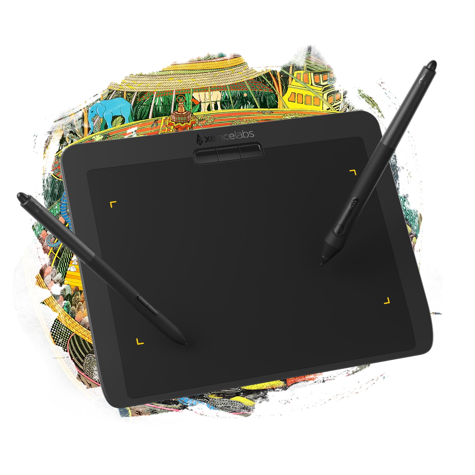 XENCELABS Drawing Tablet Small, Portable Wireless Graphic Tablets, 2 ...