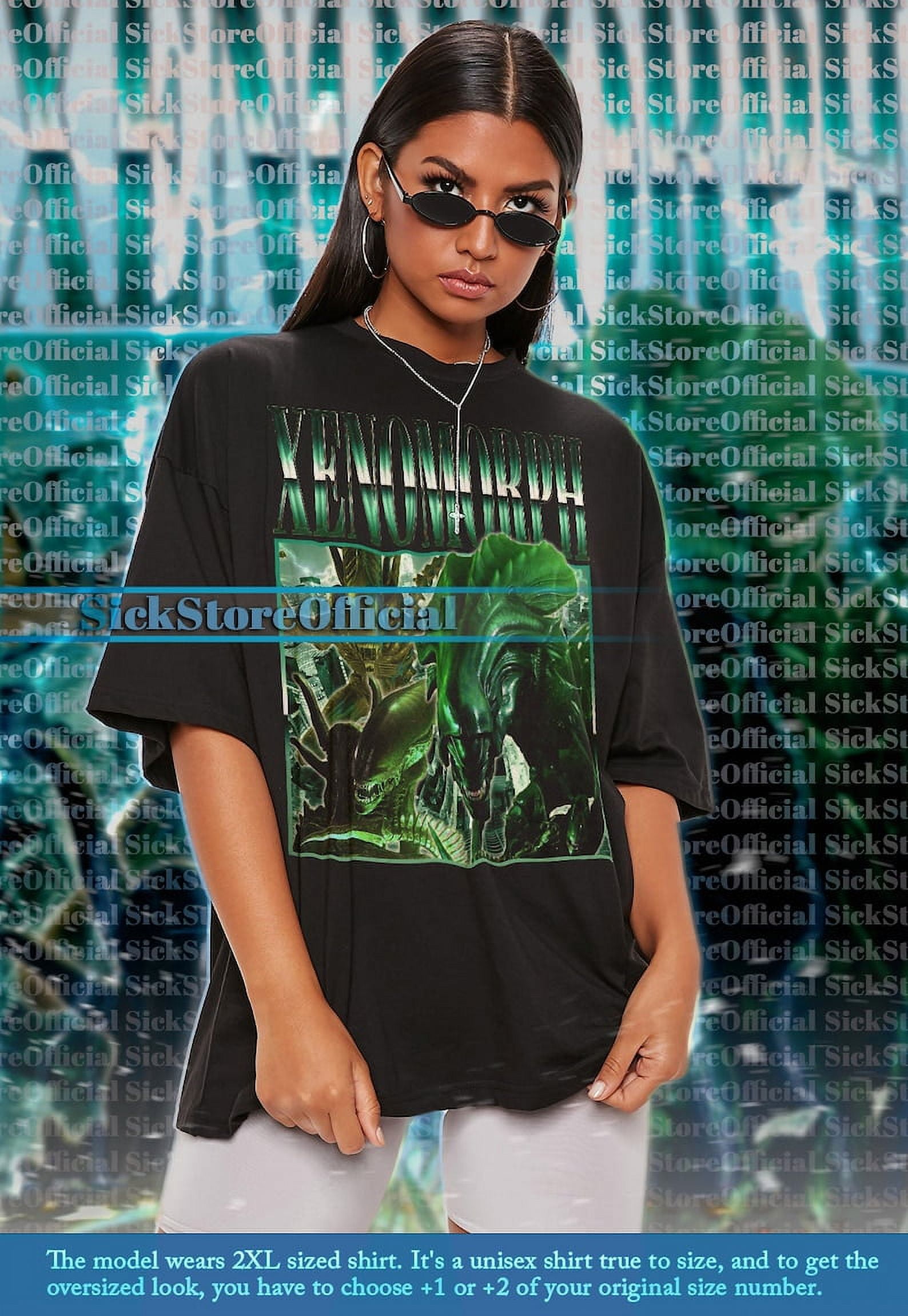 XENOMORPH Vintage Shirt | Xenomorph Homage Tshirt | Xenomorph Fan Tees | Xenomorph Retro 90s ...