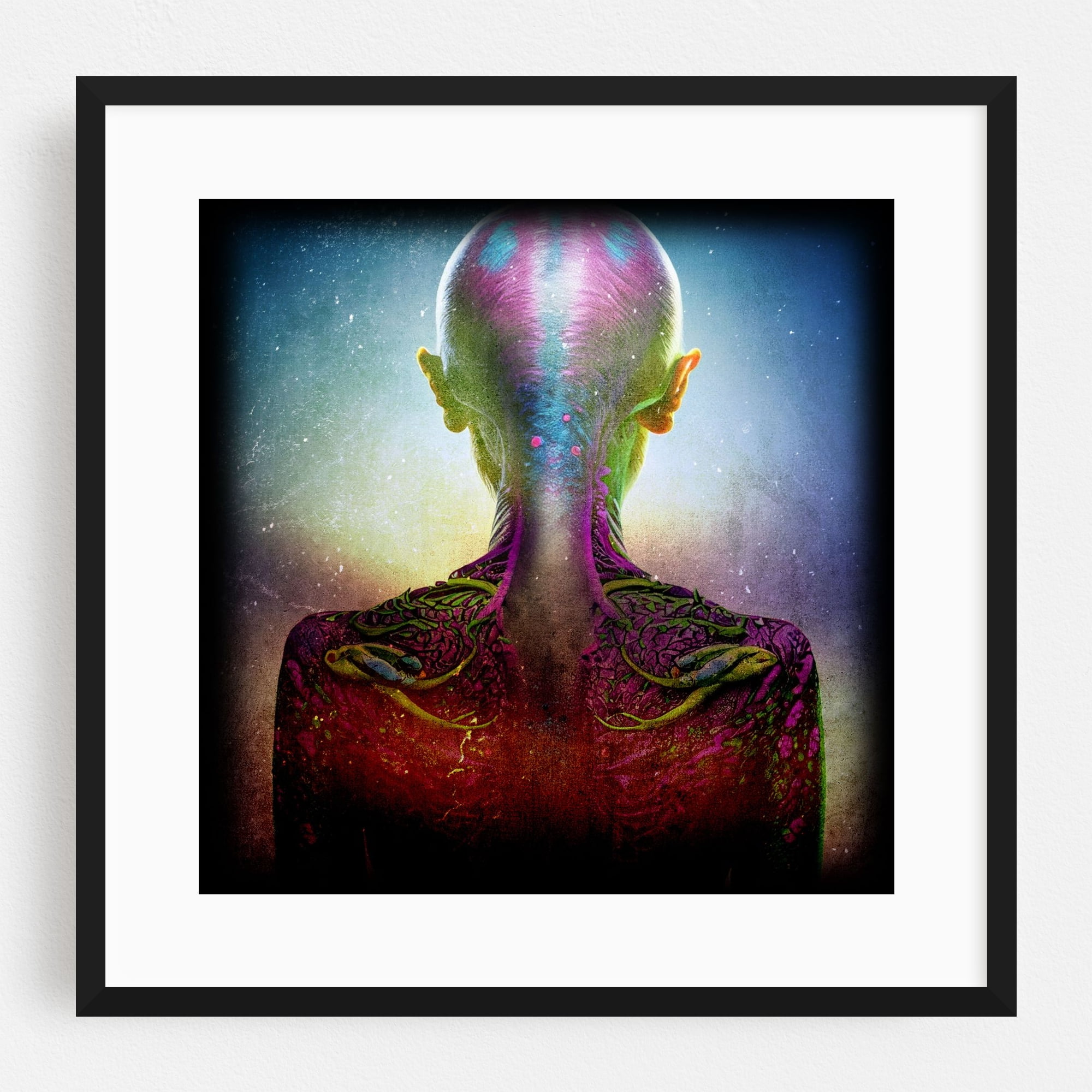 XENOS VII - an alien entity - Digital Art Surrealism Psychedelic ...