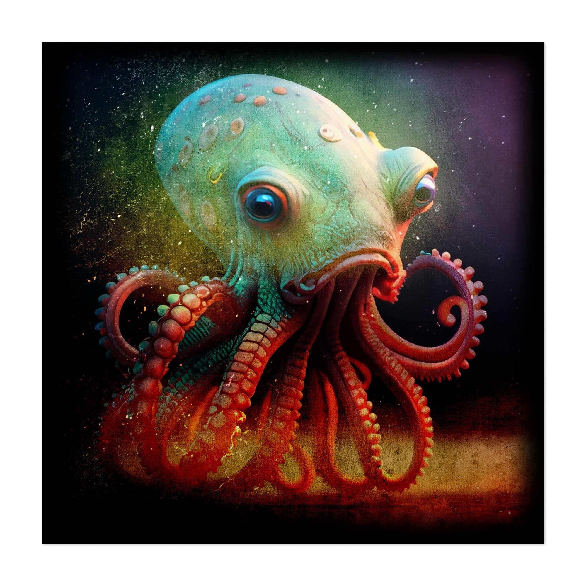 XENOS XII - an alien entity - Digital Art Surrealism Psychedelic Marine ...
