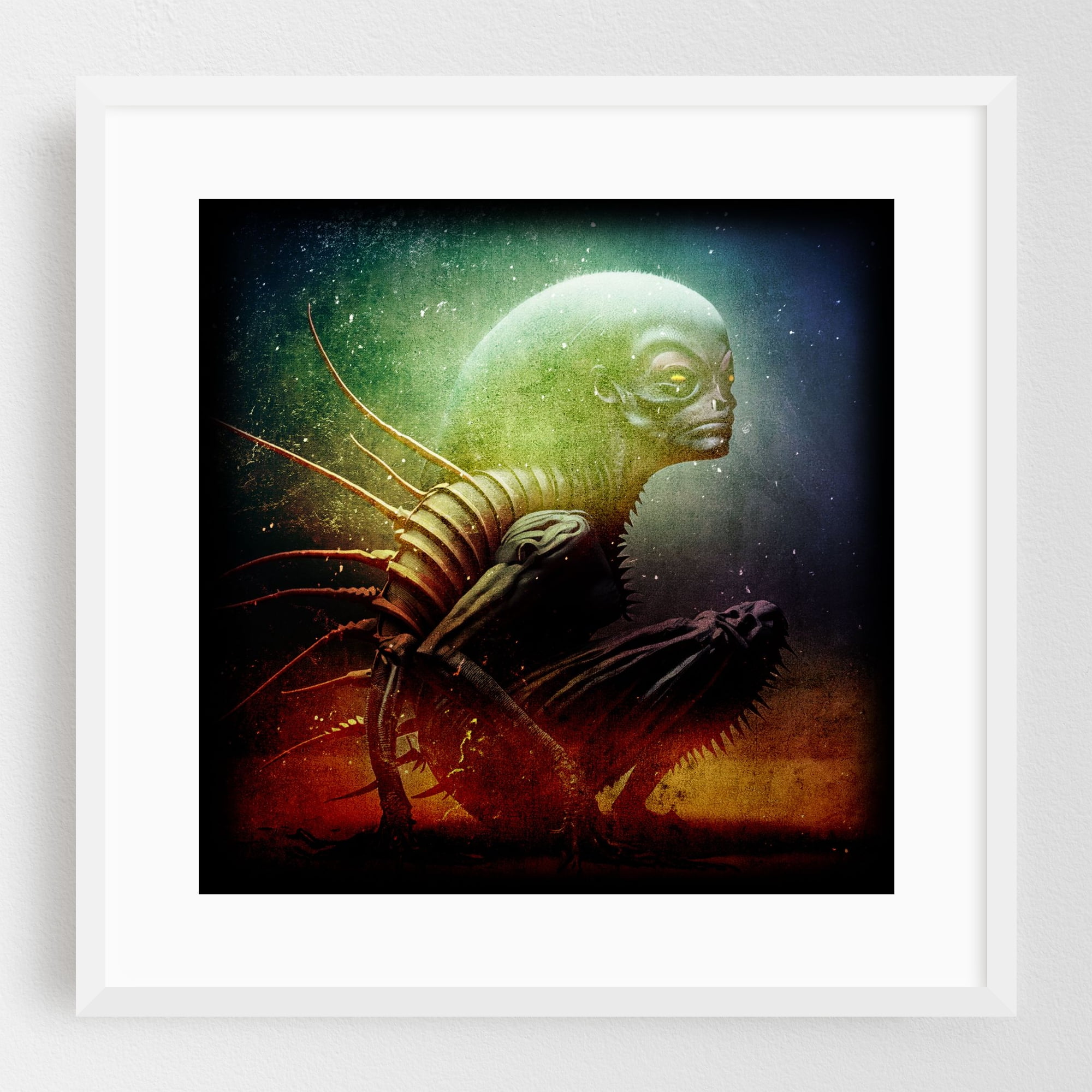 XENOS XXI - an alien entity - Digital Art Surrealism Sci-Fi Psychedelic ...