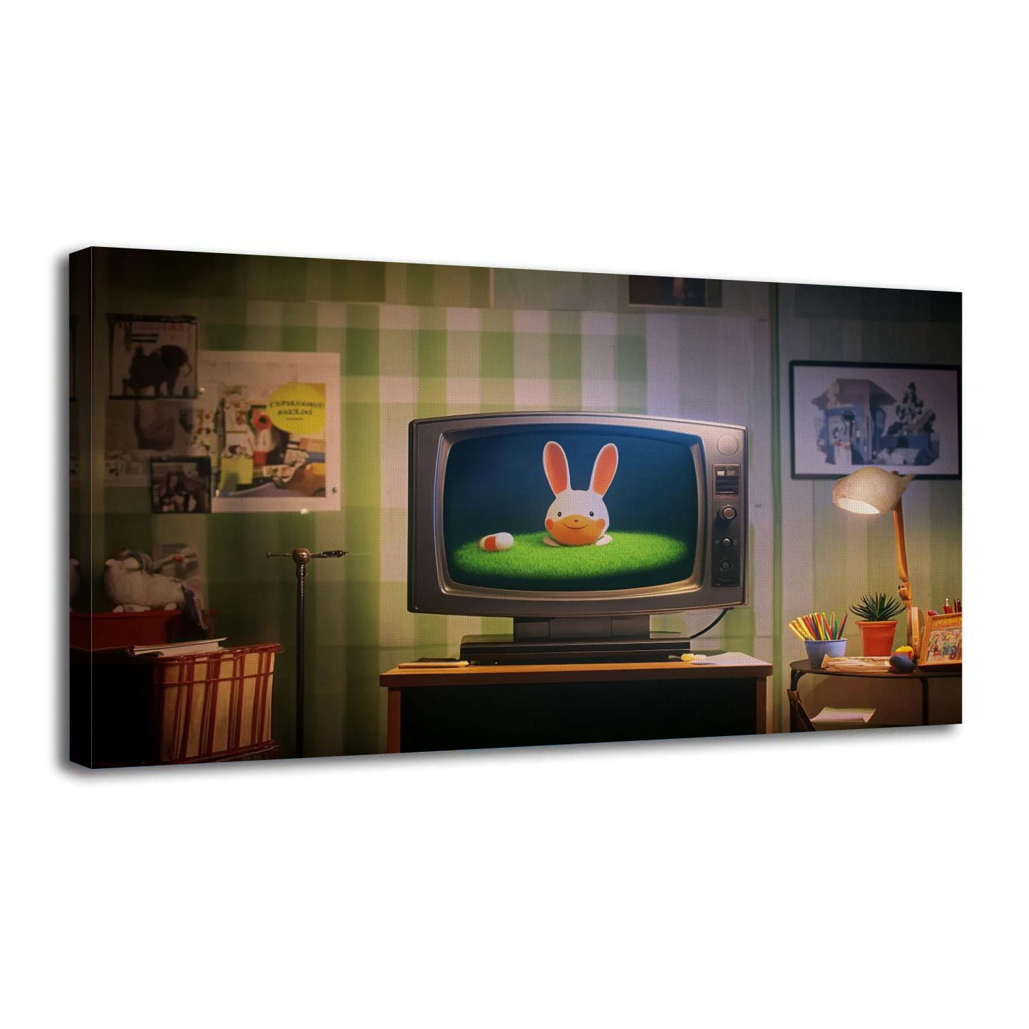 XEOSLKRH Wall Art Canvas Decor Print TV cartoon Art Paintings for ...