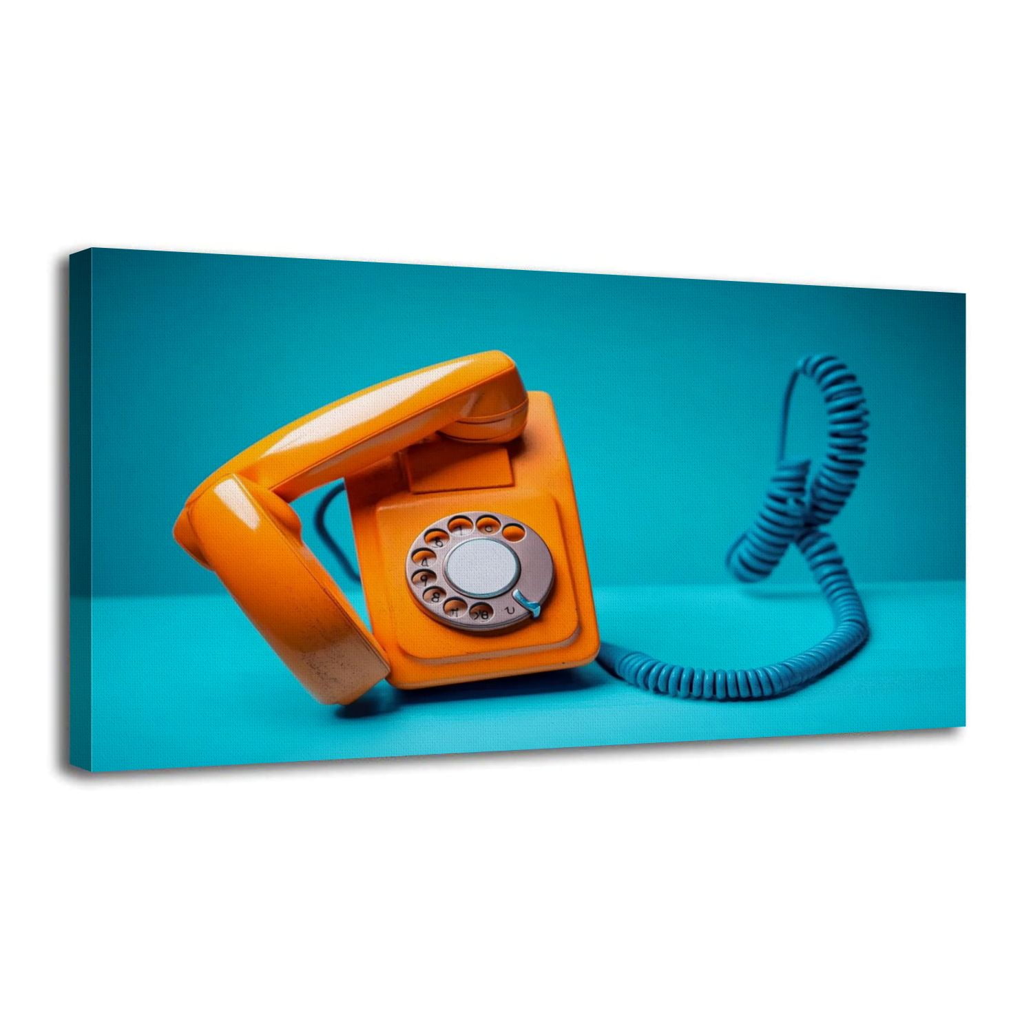 XEOSLKRH Wall Art Canvas Decor Print Telephone communication Art ...