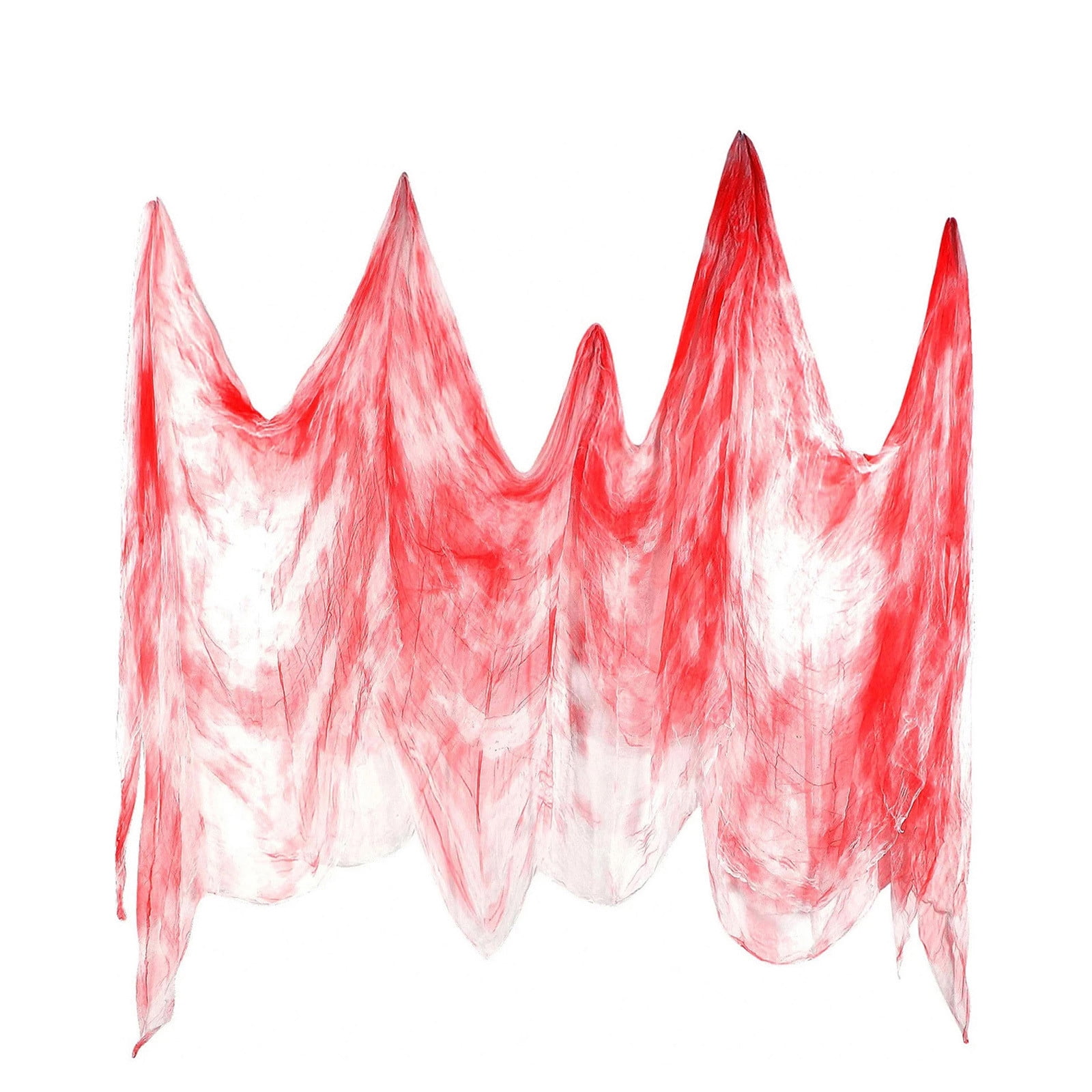 XEOVHV 118 x 84 Inch Halloween Blood Red Creepy Cloth - Halloween Spooky Cloth with Bloody ...