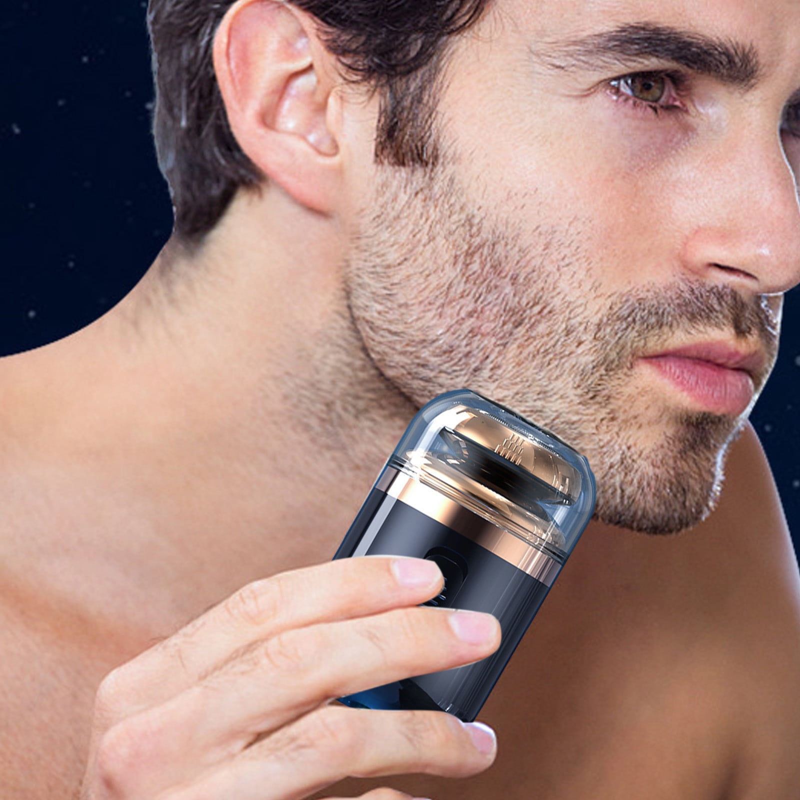 XEOVHV 2-in-1 Mini Razor,Electric Shaver for Men Pocket Size Mini ...