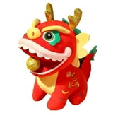 XEOVHV 2024 Chinese New Year Decorations - Dragon Plush Stuffed Animal ...