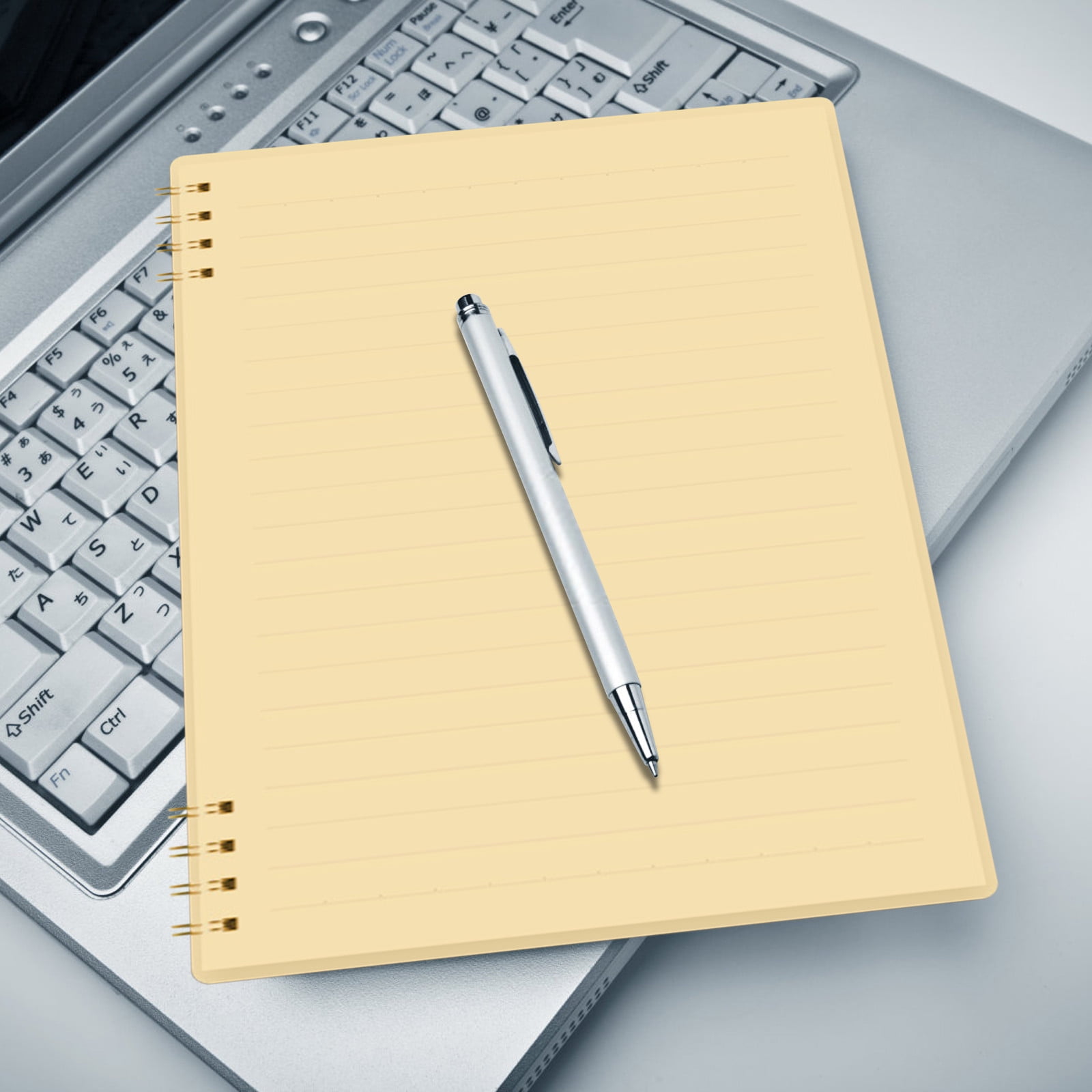 XEOVHV A5 Spiral Notebook College Ruled, Aesthetic Lined Notebooks with ...