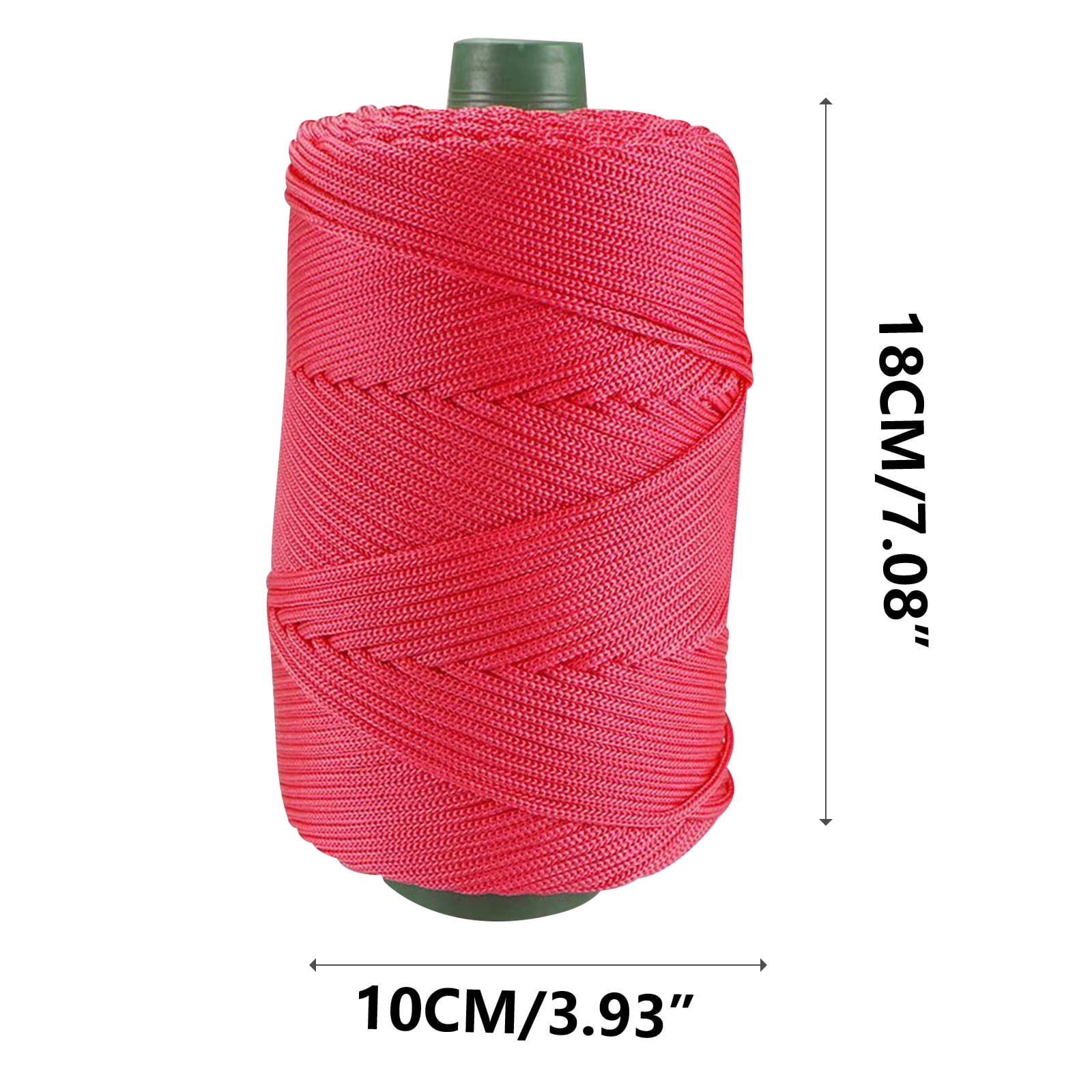 XEOVHV Art Yarn Cord, Nylon Crochet Yarn Cord Thin Ice Cotton Thread ...