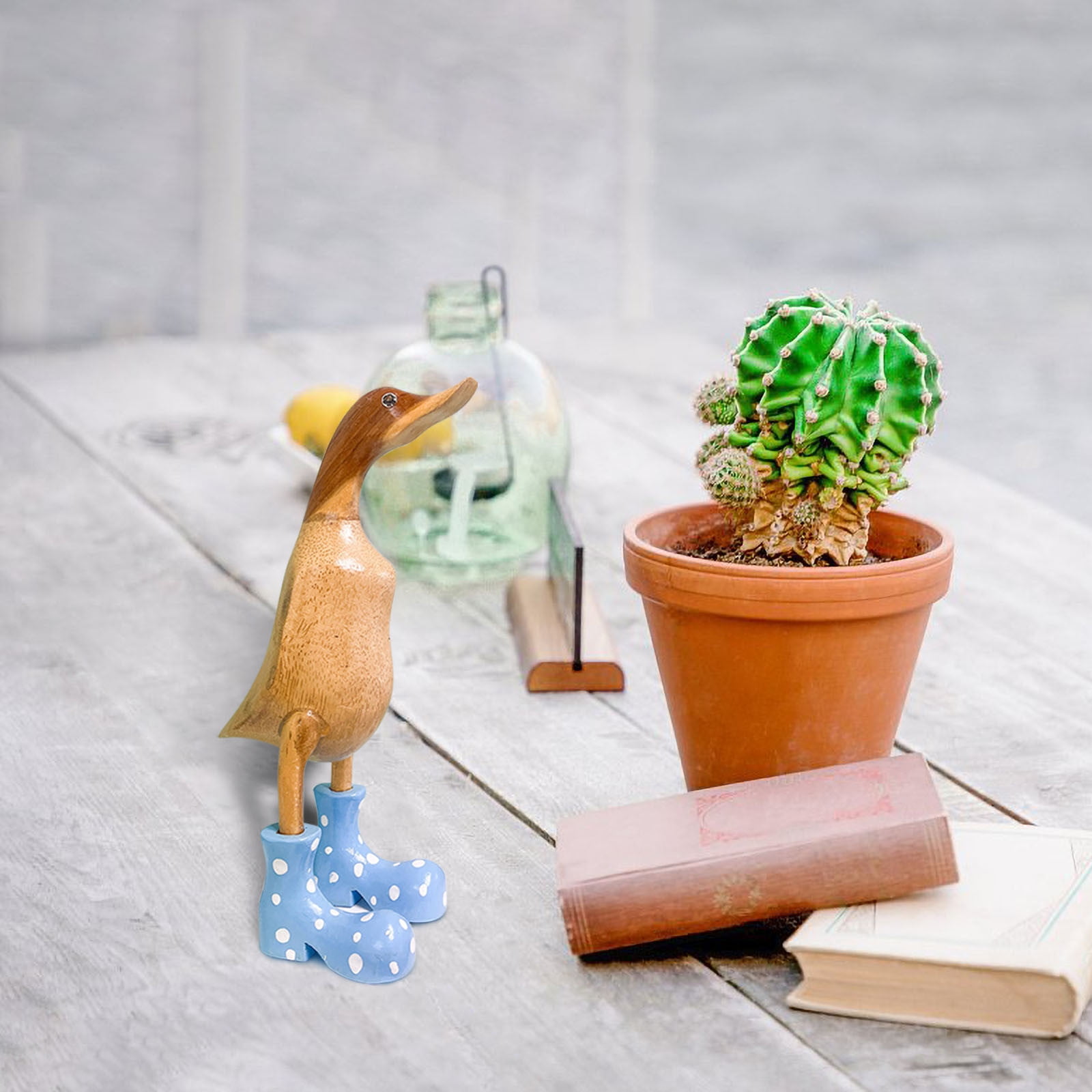XEOVHV Duck Yard Decorations Yard Art Garden Puddle Ducks with Spotted ...