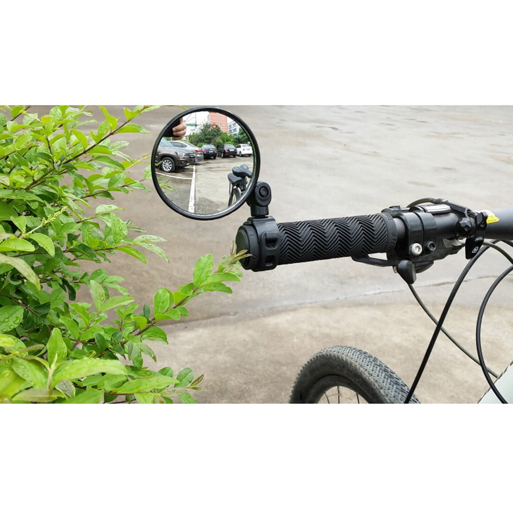 XEOVHV Foldable Mini Rear View Handlebars Tail Mirror, Black - Walmart.com