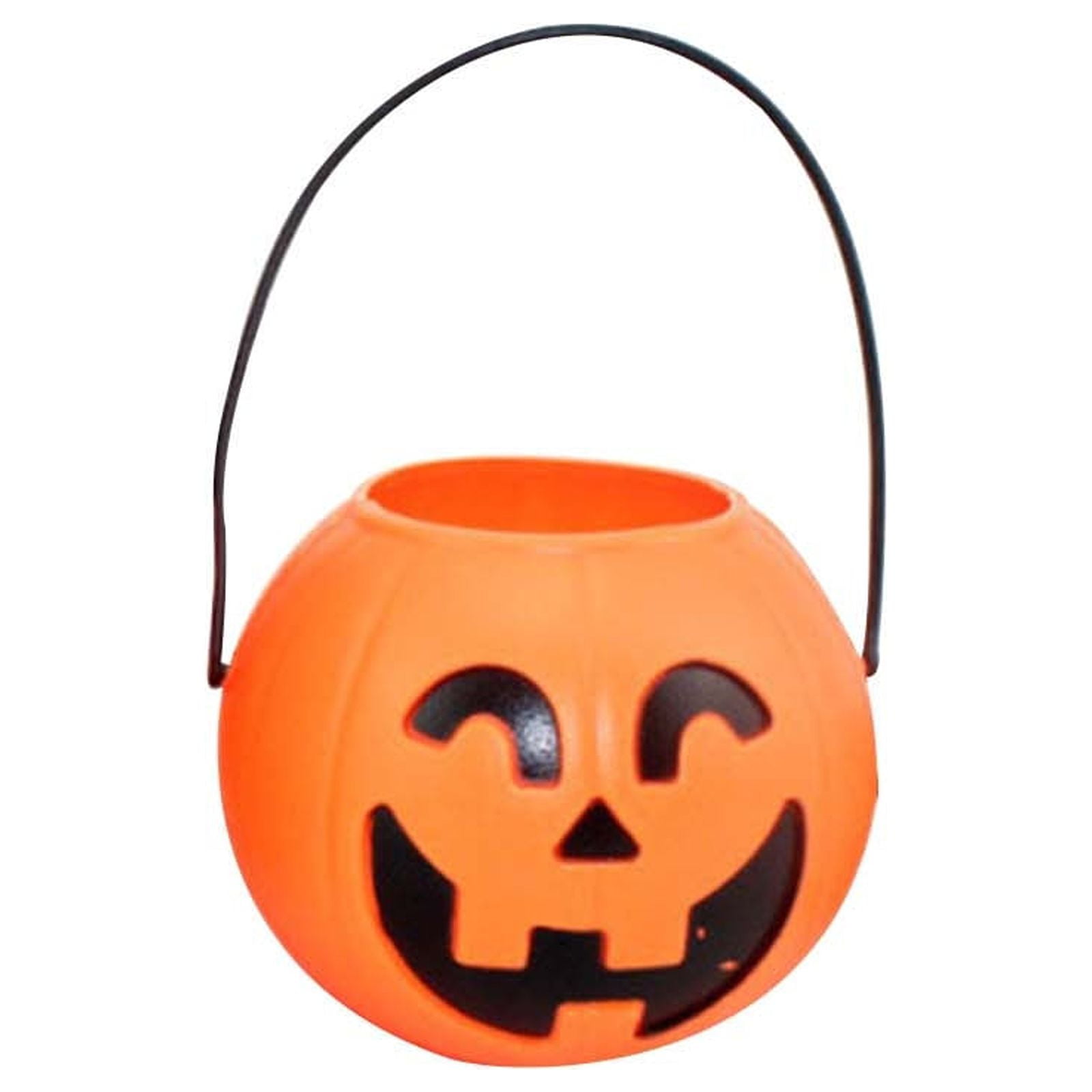 XEOVHV Halloween Pumpkin Bucket Halloween Trick or Treat Bucket ...