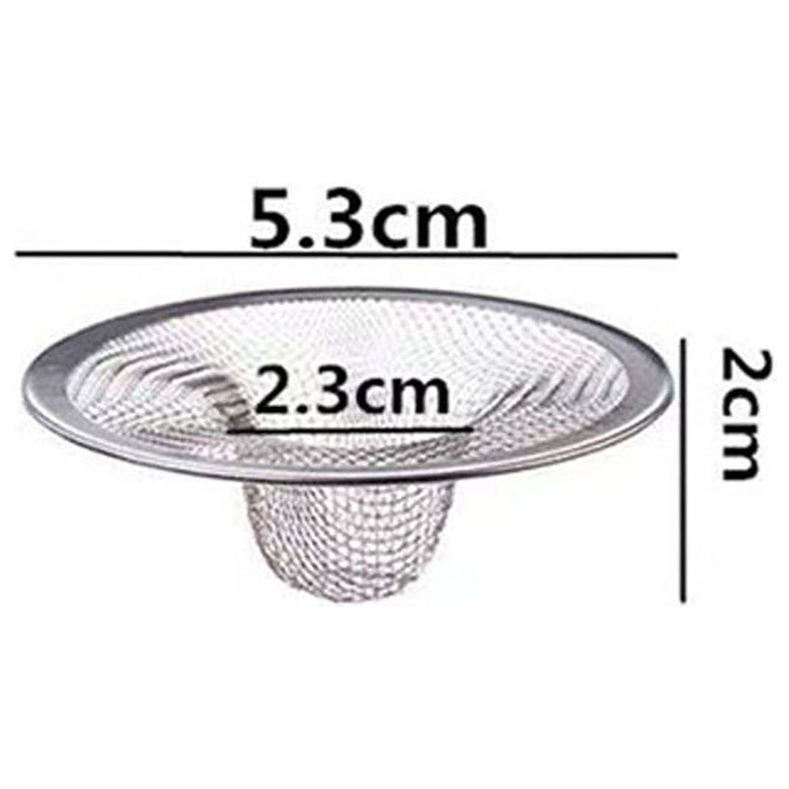 XEOVHV Mesh Bathroom Lavatory Sink Strainer, Stainless Steel Slop ...