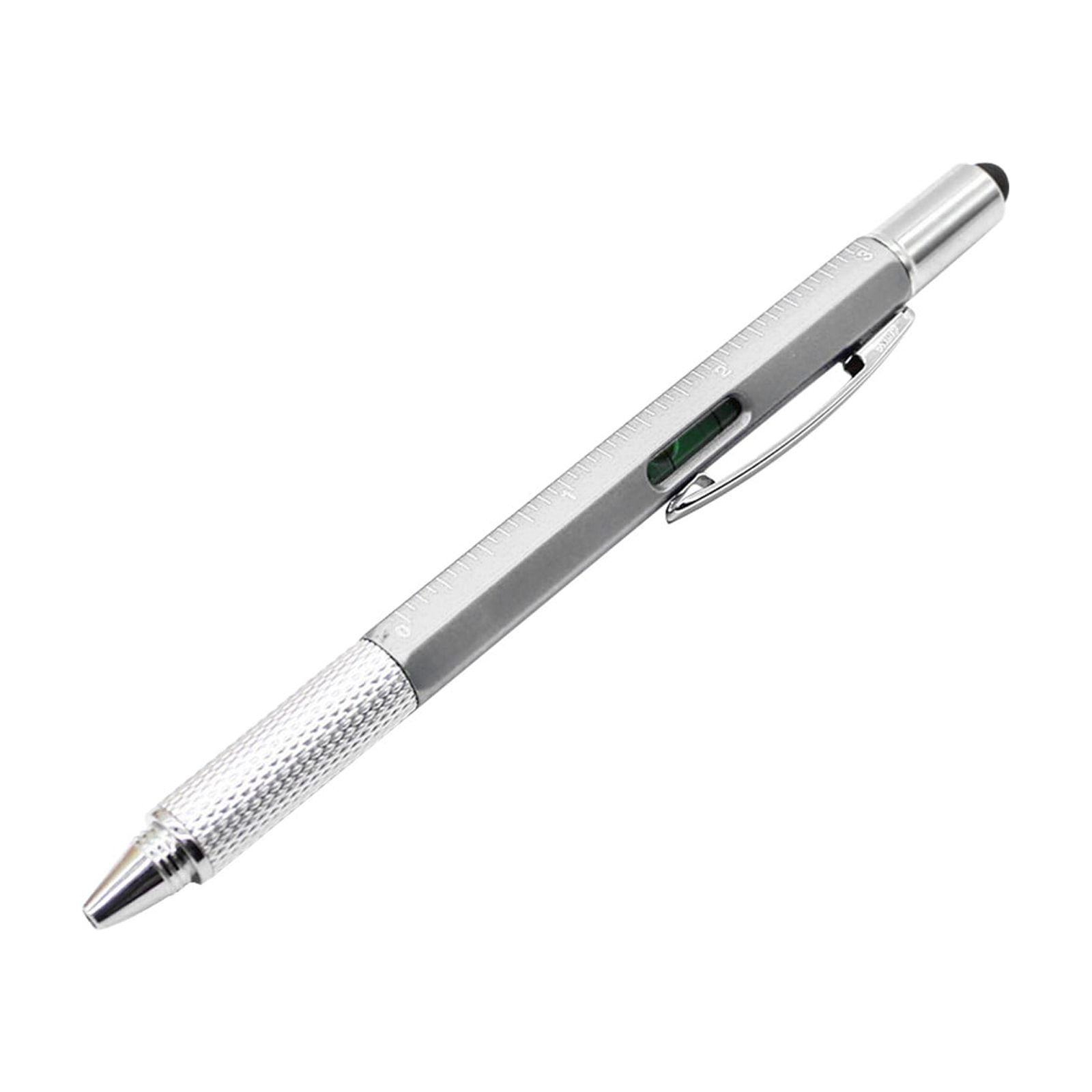 XEOVHV Metal Multi tool Pen 6-in-1 Stylus Pen - With Screwdriver ...