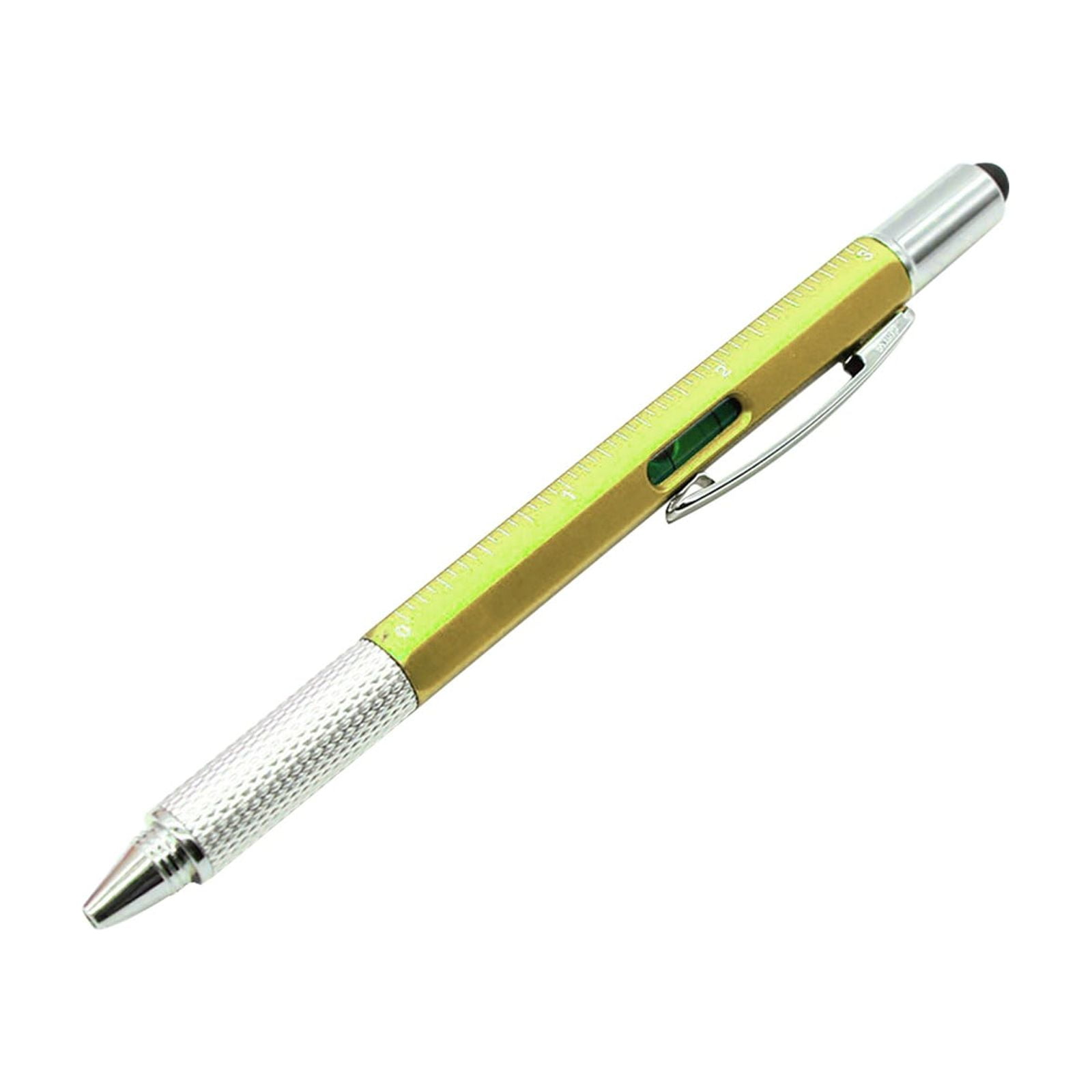 XEOVHV Metal Multi tool Pen 6-in-1 Stylus Pen - With Screwdriver ...