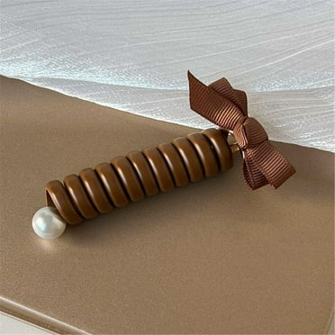 Holloyiver Colorful Telephone Line Hair Bands, Colorful Telephone Wire ...