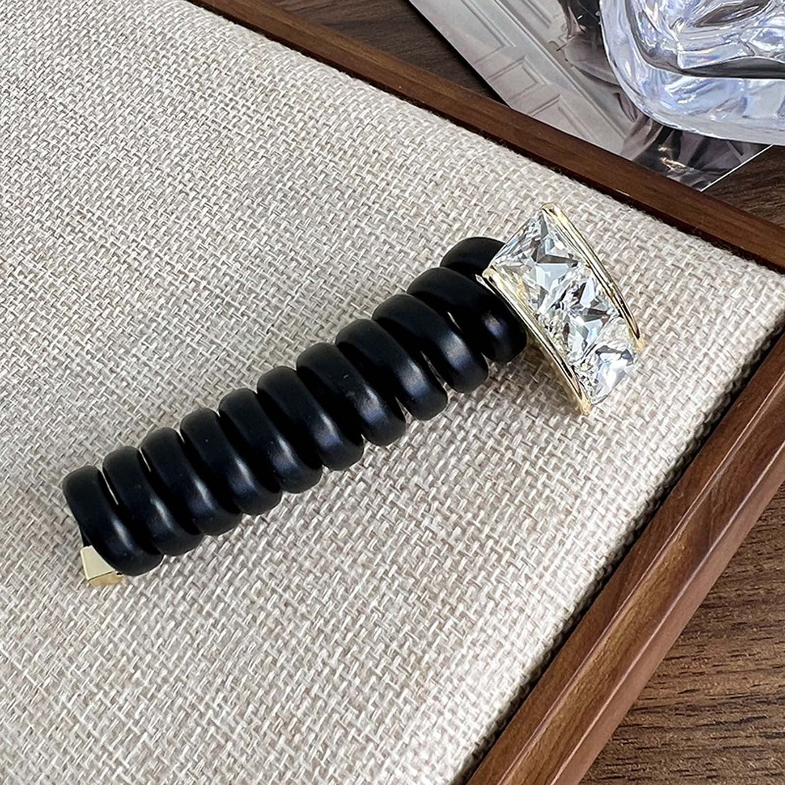 XEOVHV Telephone Wire Hair Bands,Spiral Coil Ponytail Clip for Women ...