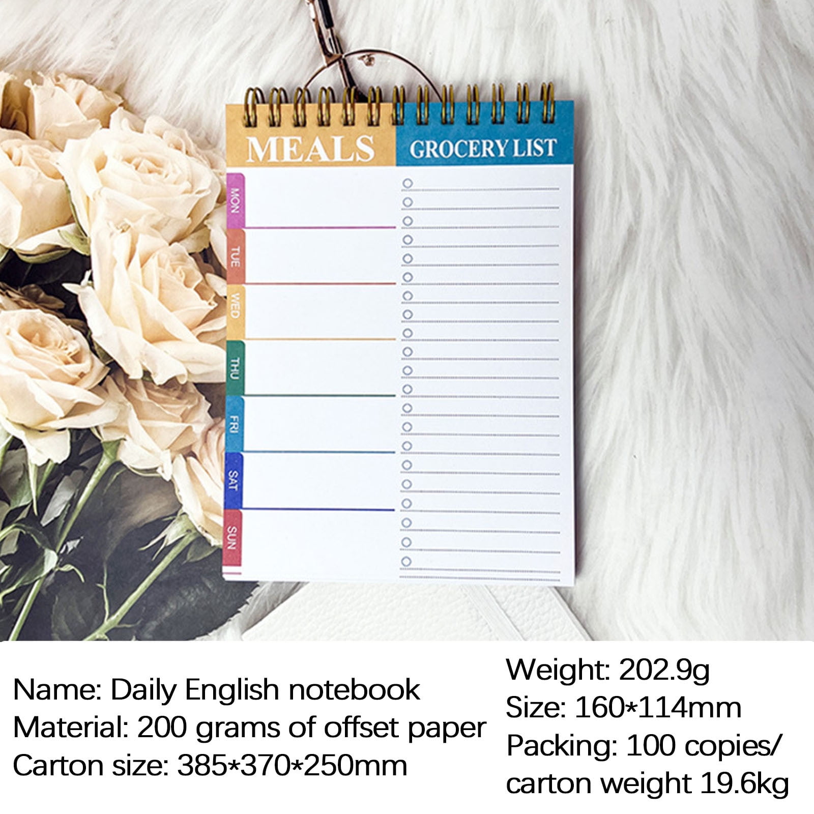 XEOVHV To Do List Pad - To Do List Notebook for Work with 52 Sheets ...