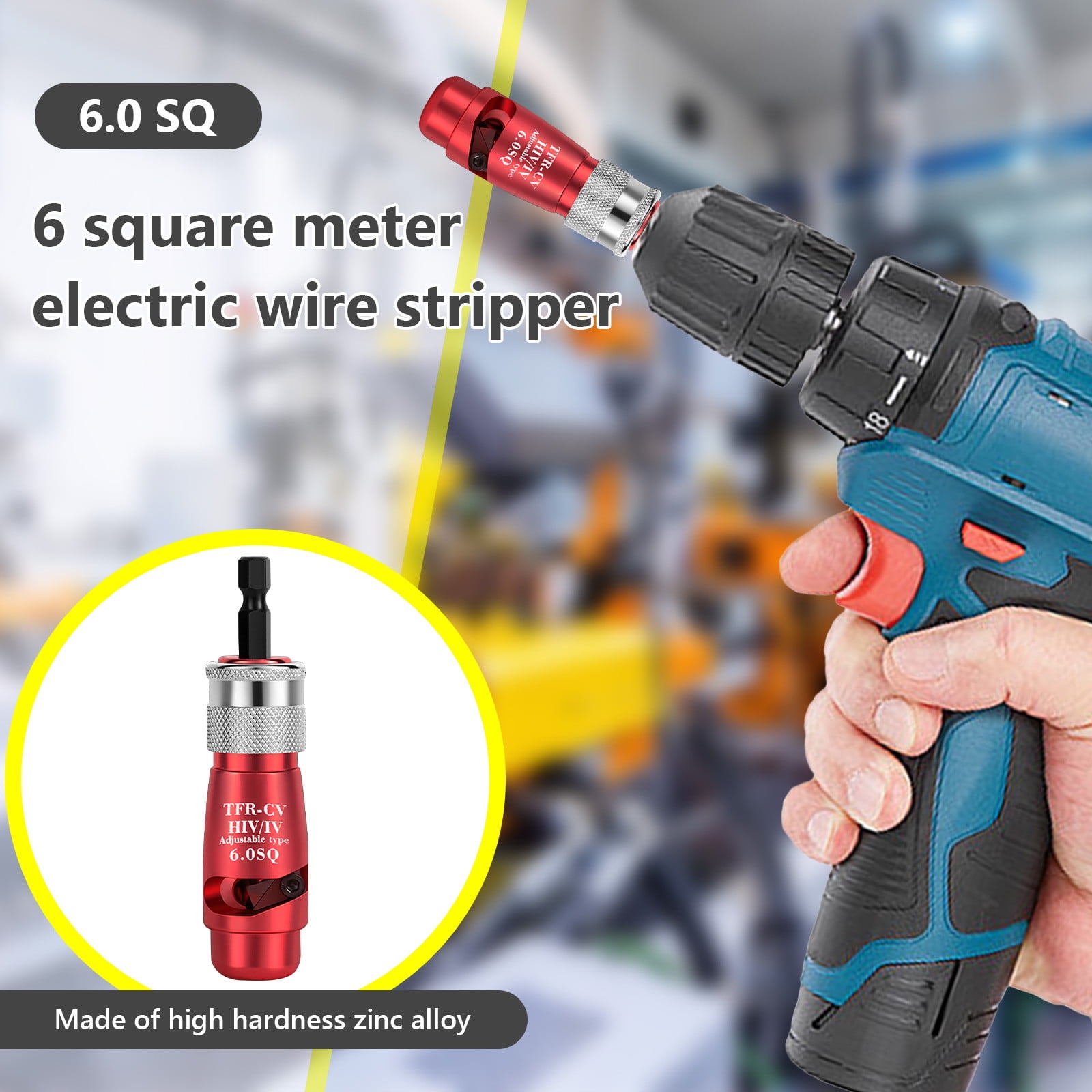 XEOVHV Wire Stripping and Twisting Tool, 2024 Electric Wire Stripper ...