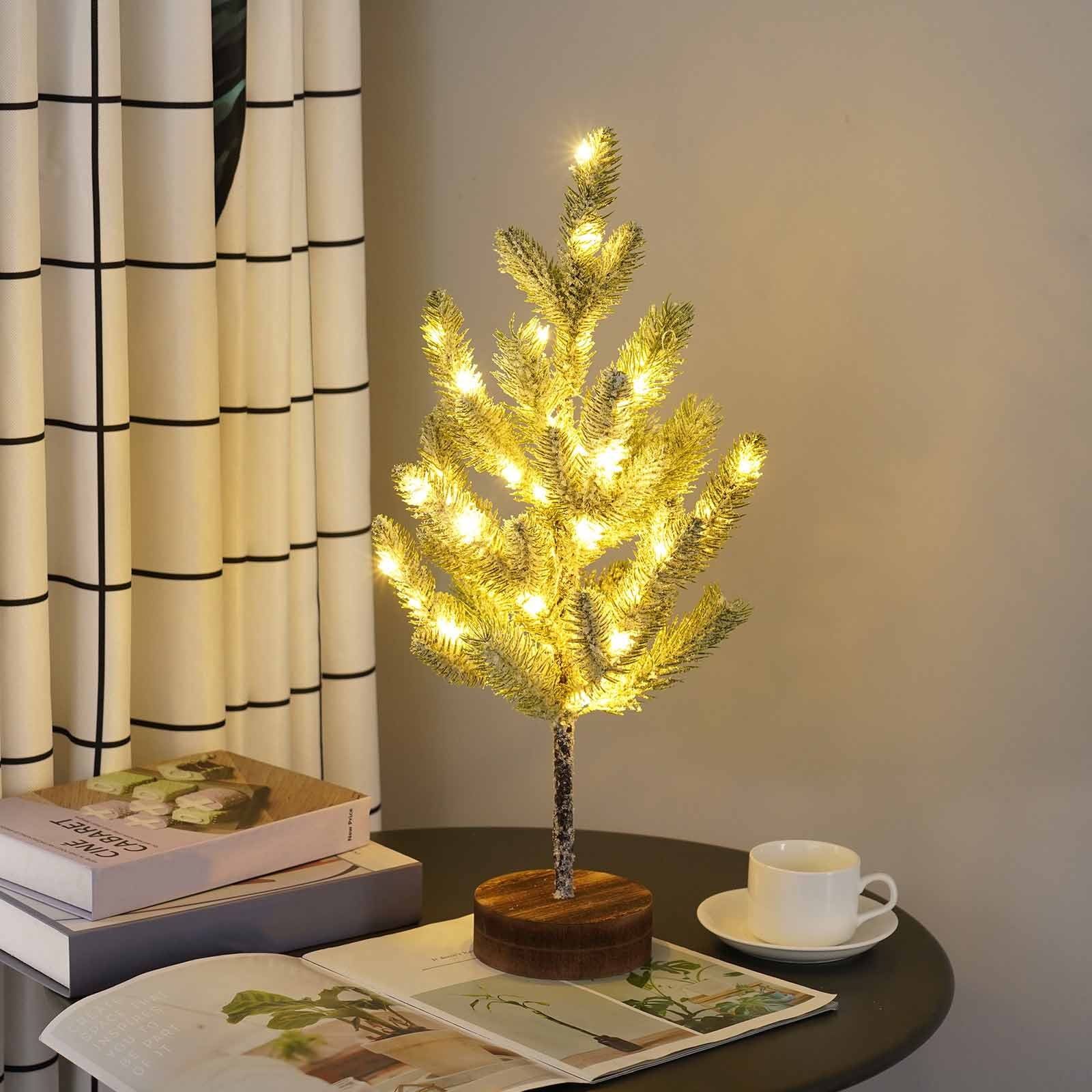 XEOVHVLJ Small Christmas Tree For Trees Lamp With Led Lights Artificial ...