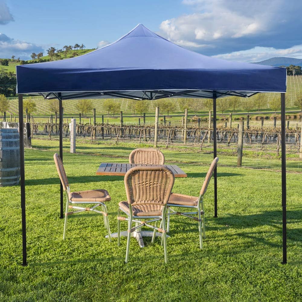 XF XINFENG 10x10 FT Pop up Canopy Tent, Outdoor Commercial Folding ...