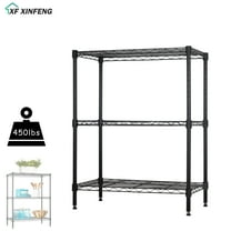 "Ktaxon Heavy Duty 3-Shelf Storage Rack, Durable Steel Construction ...