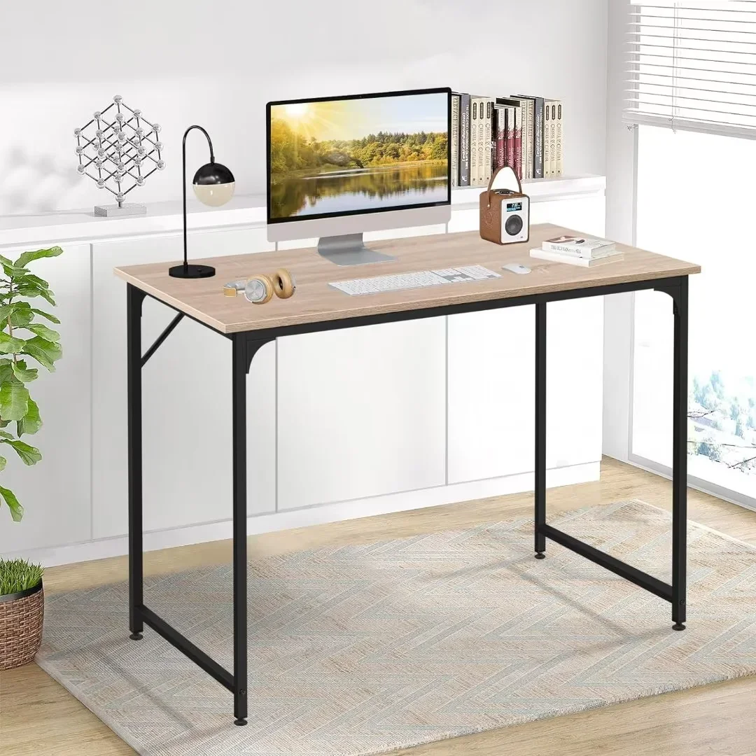 XF XINFENG 48 inch Computer Desk Home Office Desk Modern Simple Style ...