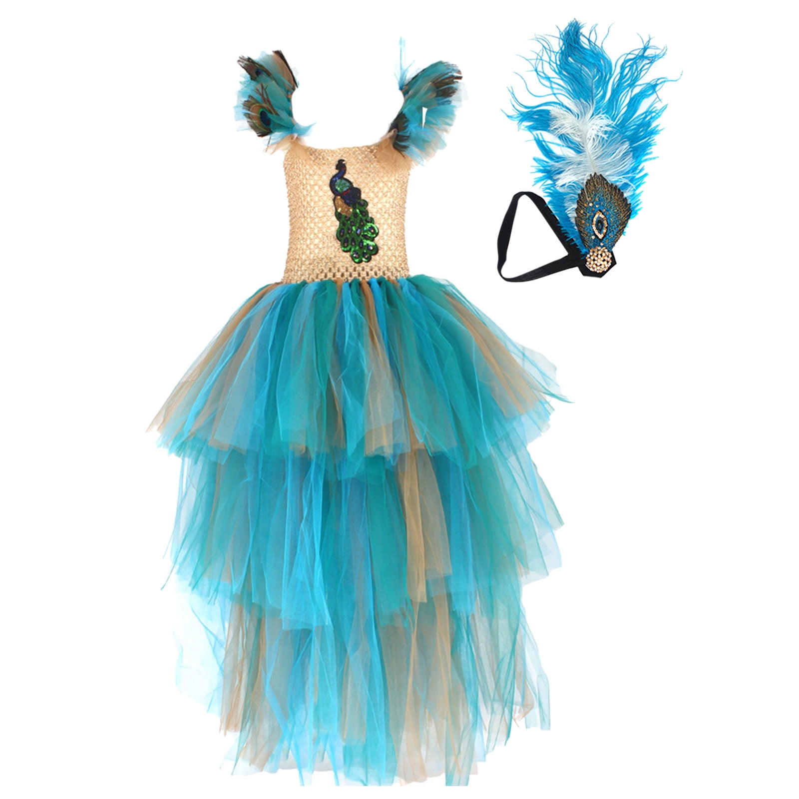 XFHLMJFF Girls Dress Toddler Sleeveless Summer Fashion Princess Casual ...