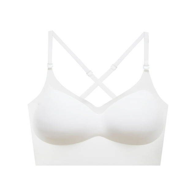 XFLWAM Bra for Women Lightly Padded Full Figured Coverage Bra Clear ...