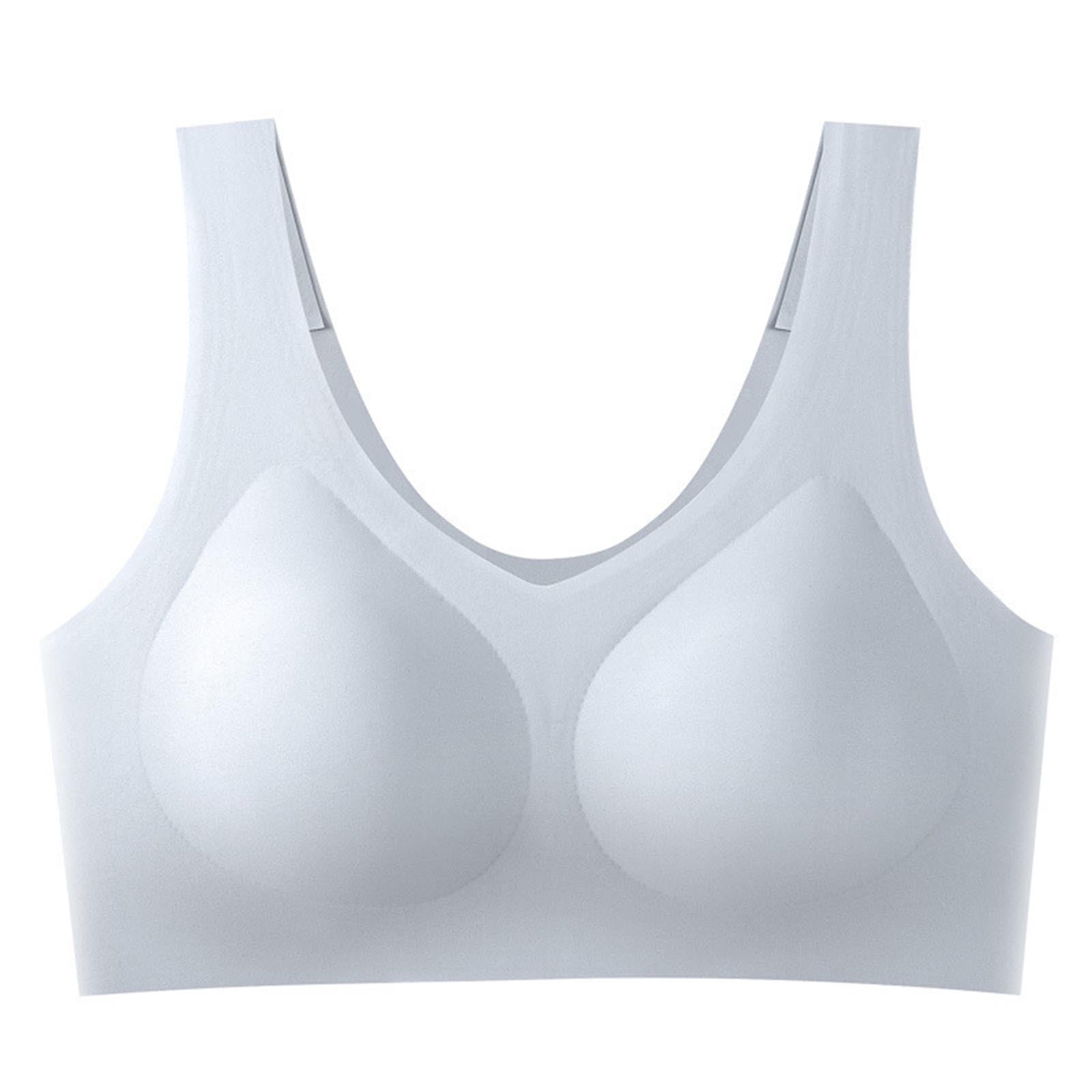 XFLWAM Bras for Women Lift up Underwear Soft Back Smoothing Bra Full ...