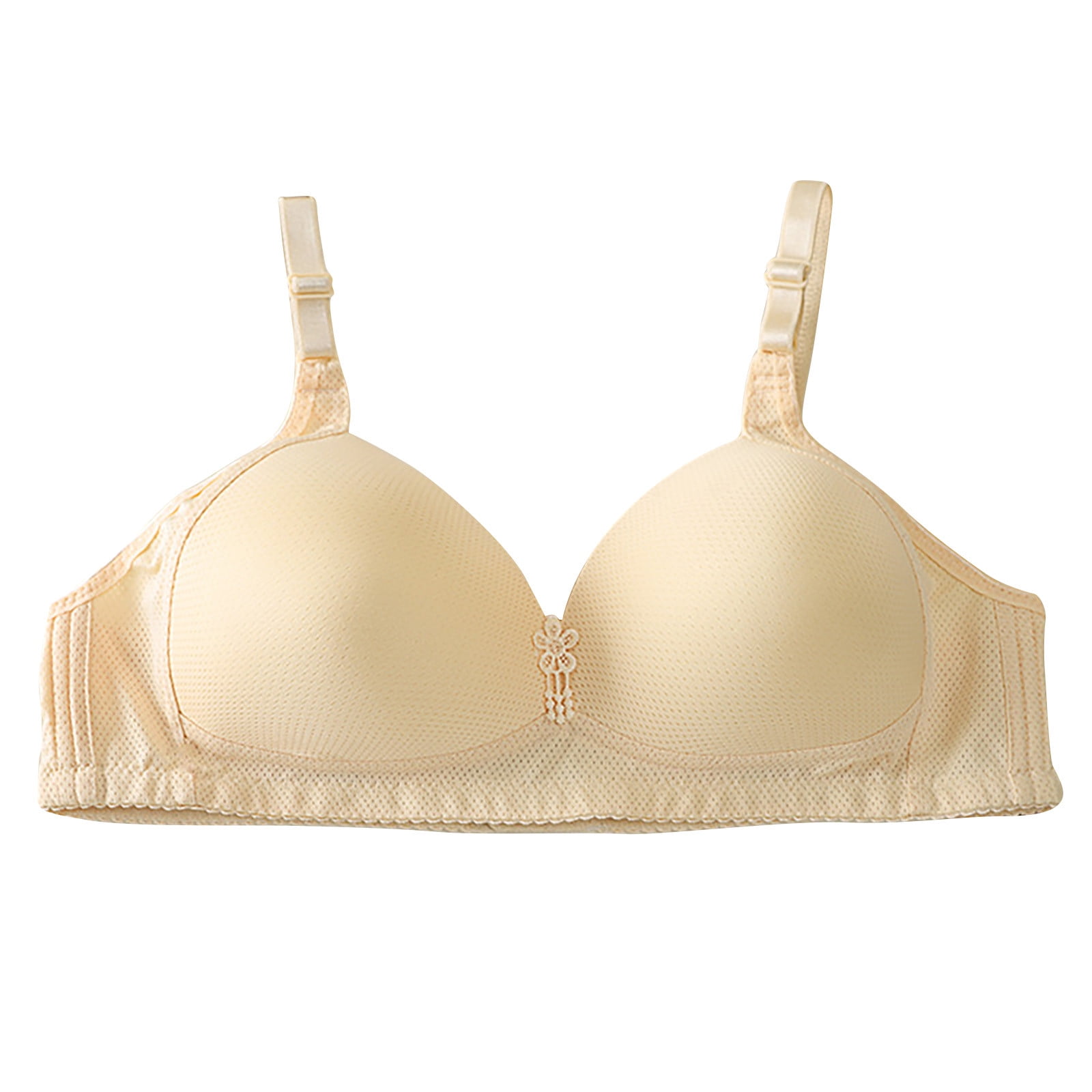 XFLWAM Bras for Women No Underwire Plus Size Full Coverage Push Up Lace ...