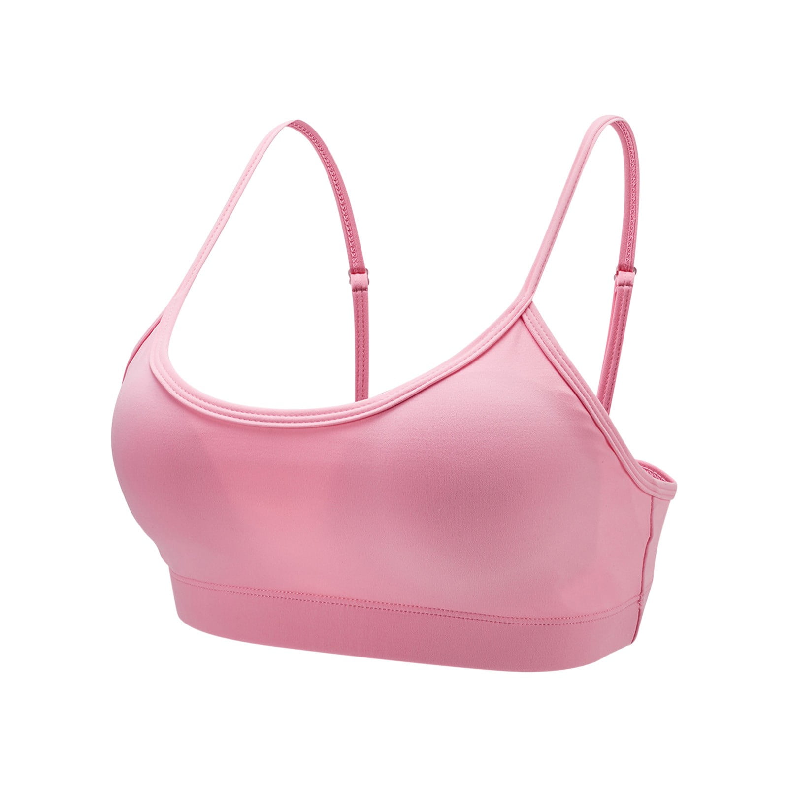 XFLWAM Medium Impact Sports Bra for Women Light Support Workout Bra ...