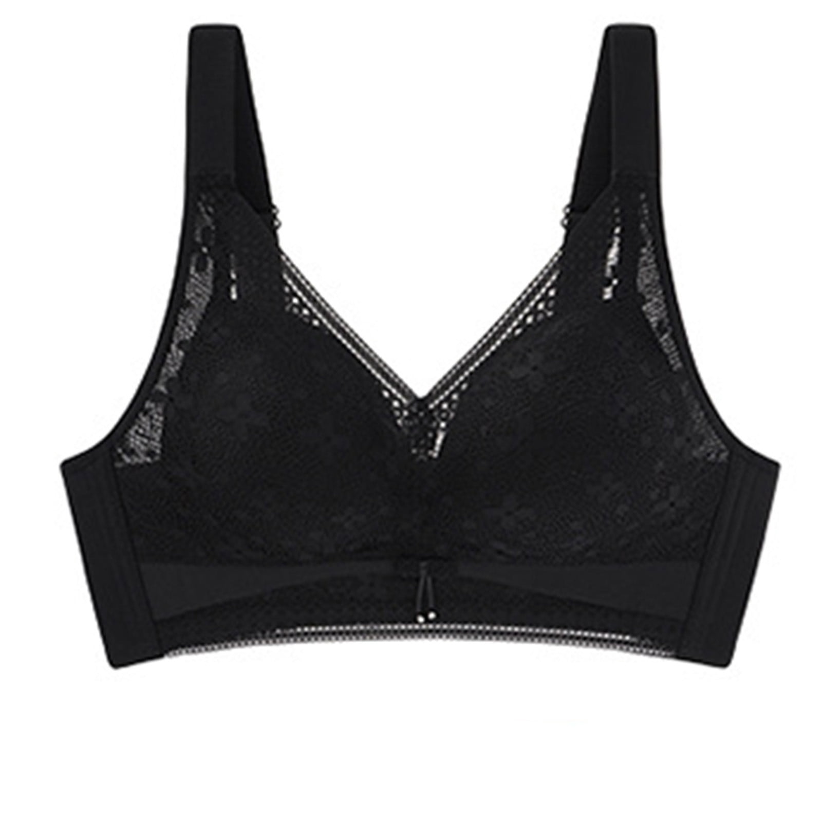 XFLWAM Women Wireless Push Up Comfort Bra Full-Coverage Plus Size Full ...