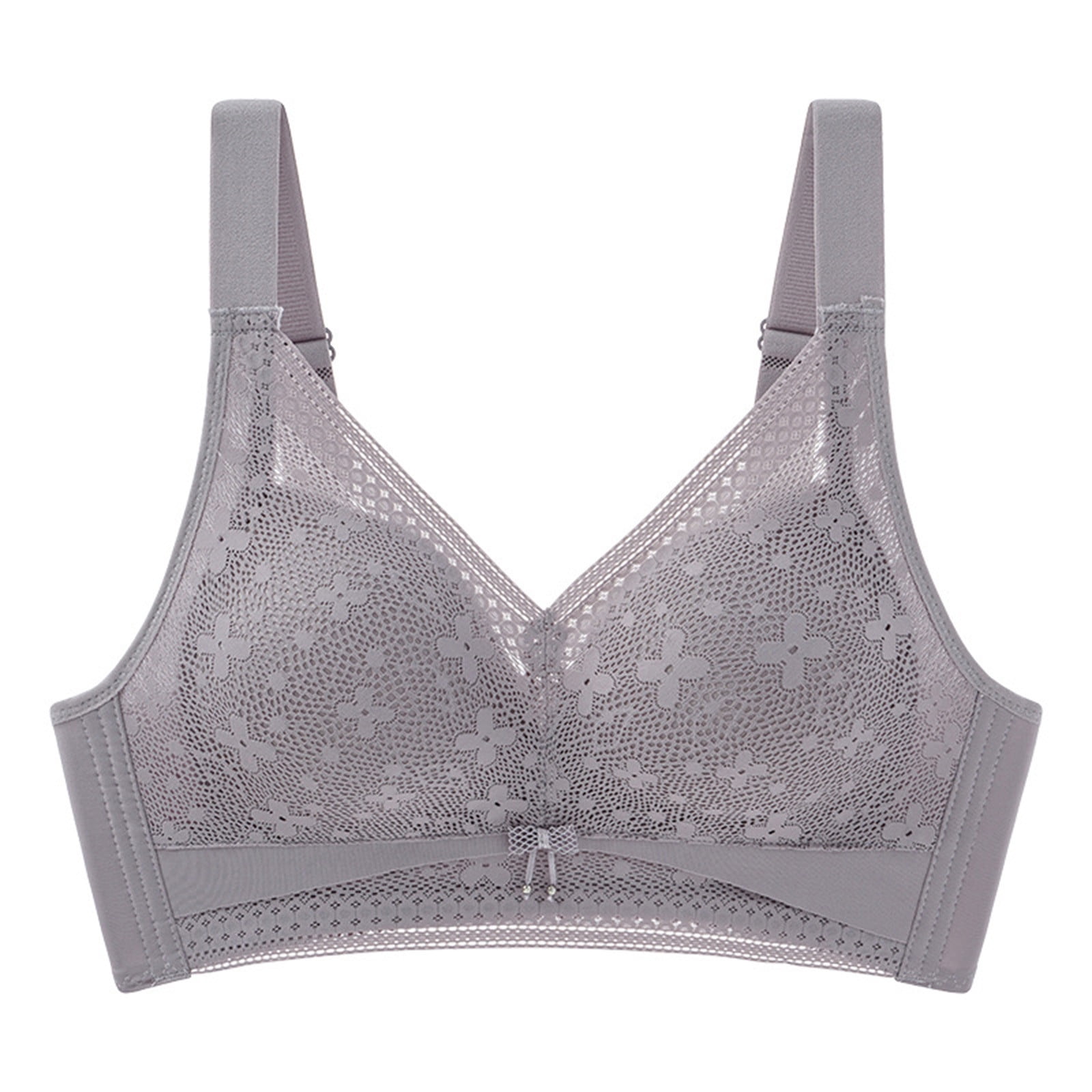 XFLWAM Women Wireless Push Up Comfort Bra Full-Coverage Plus Size Full ...