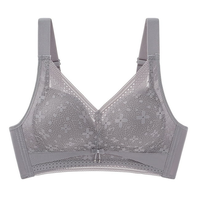 XFLWAM Women Wireless Push Up Comfort Bra Full-Coverage Plus Size Full ...