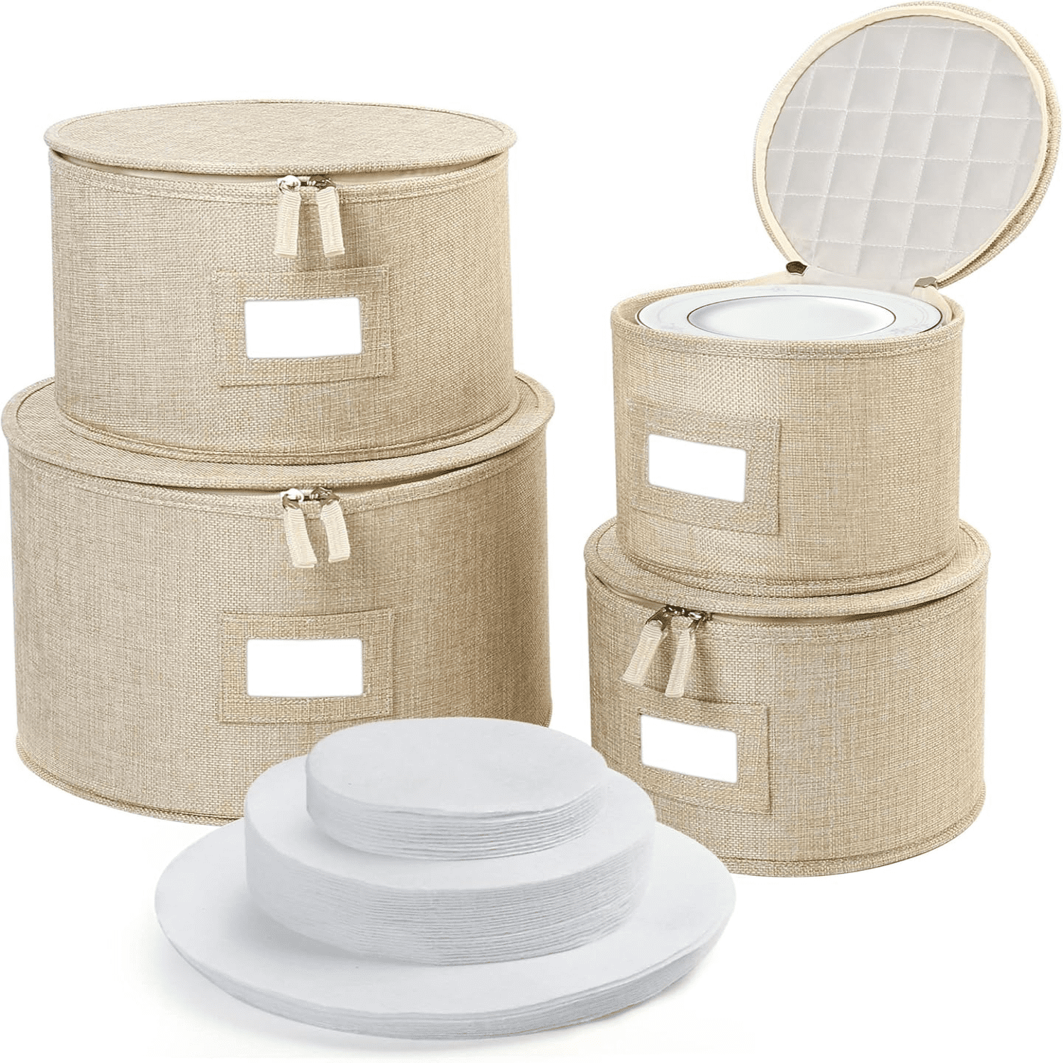 XFUTCVUT KFHDMCV Champagne Flute Storage Container Hard Shell Stackable ...