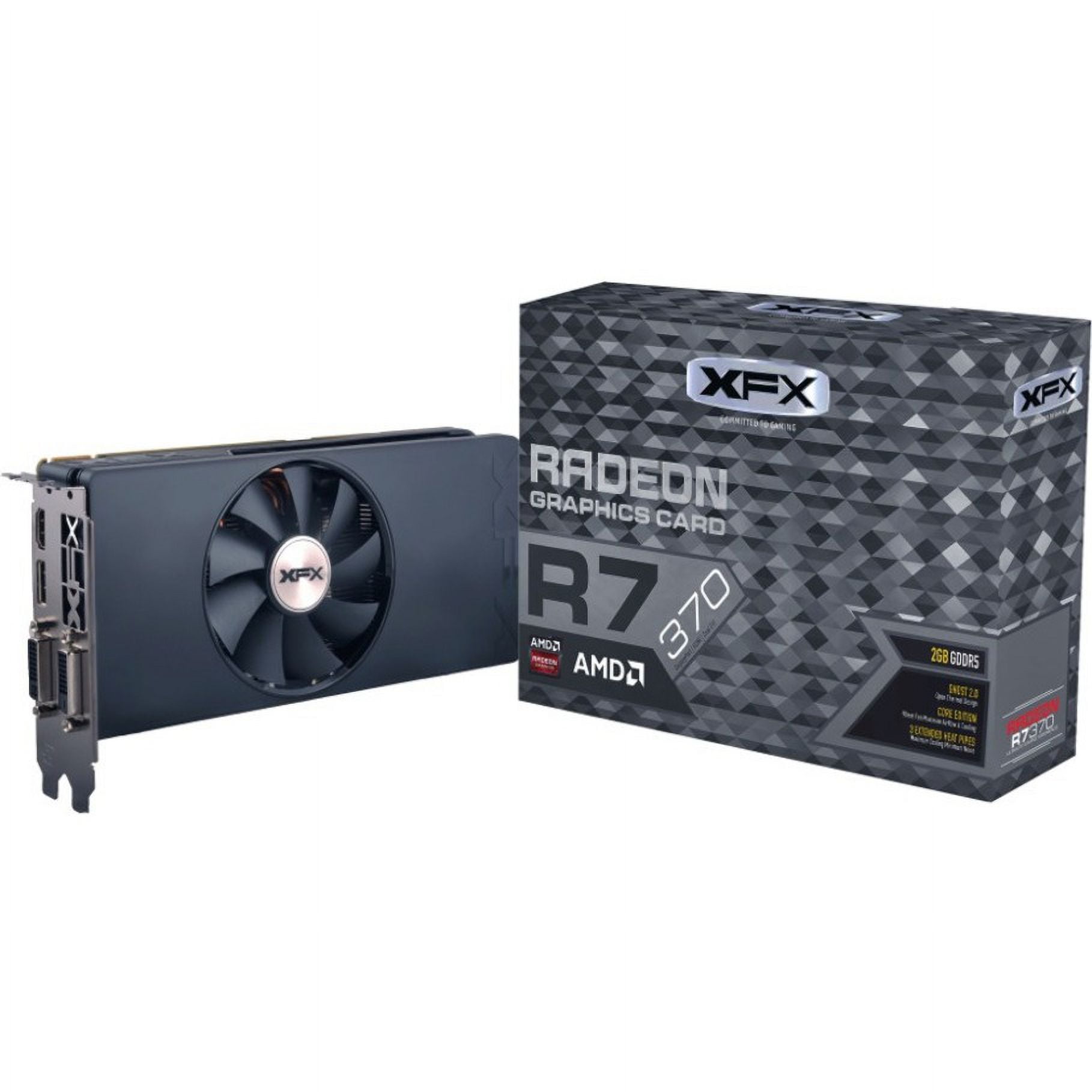 XFX AMD Radeon R7 370 Graphic Card, 2 GB GDDR5 - Walmart.com