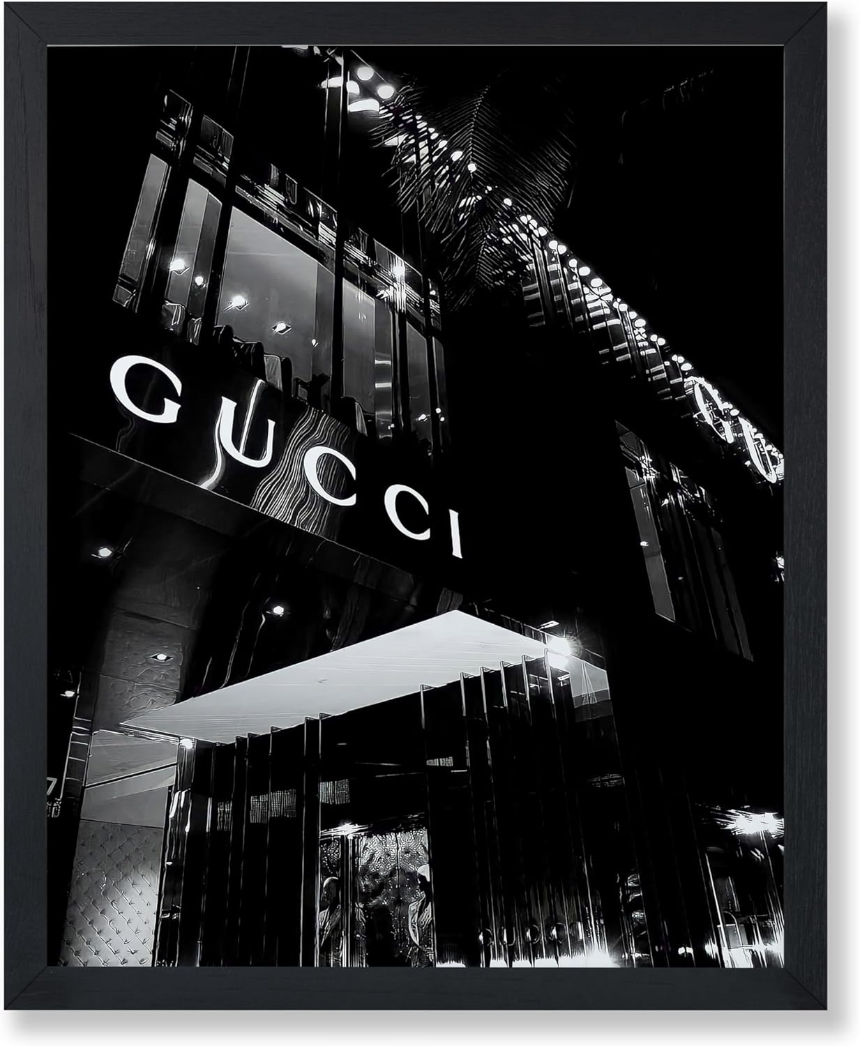 XFX-POSTERS-Luxury Couture Poster - Designer Storefront Print - High ...