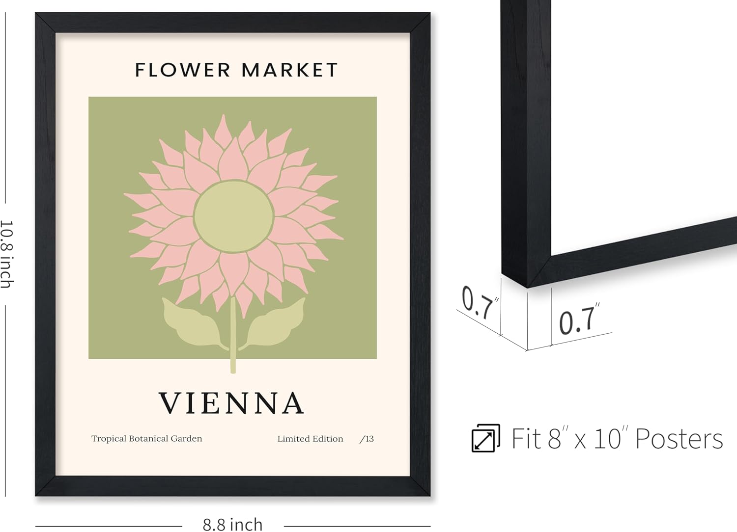 XFX-Posters- Flower Market Poster - Vienna Print - Flower Art - Boho ...