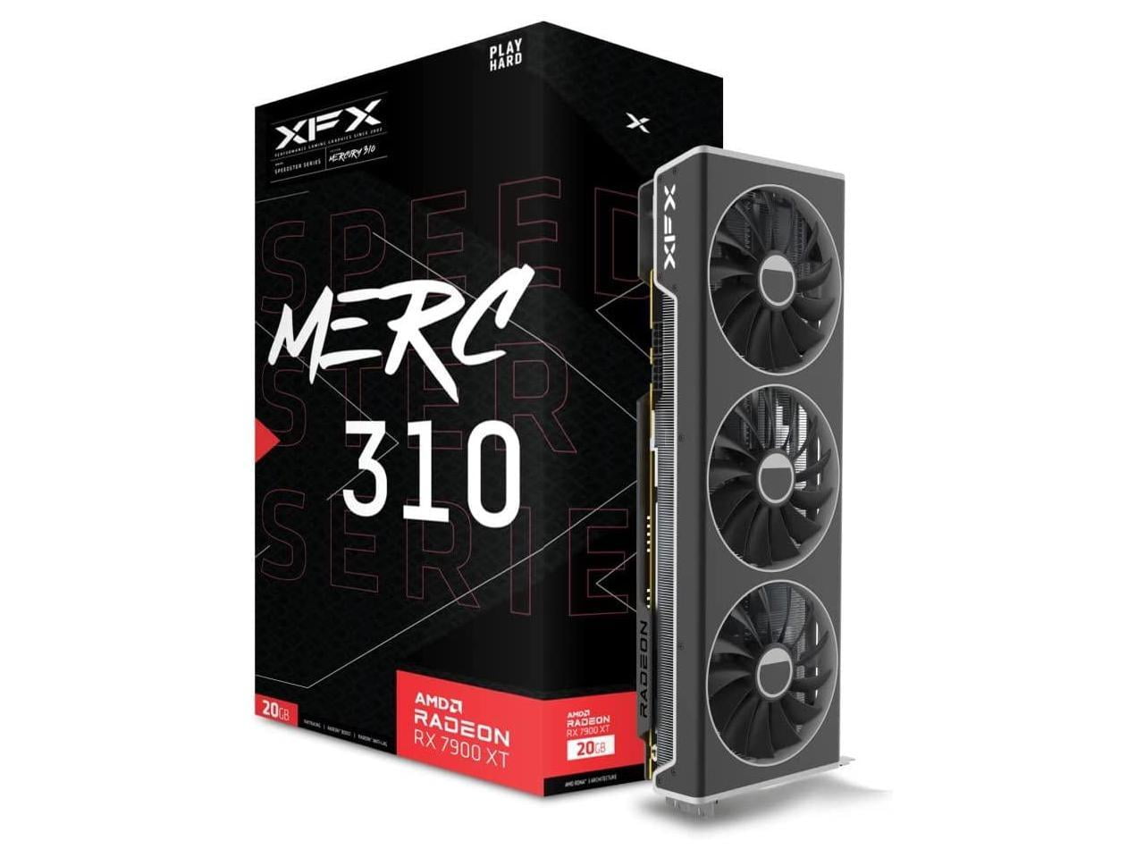 XFX Speedster MERC310 AMD Radeon RX 7900XT Ultra Gaming GPU Graphics ...