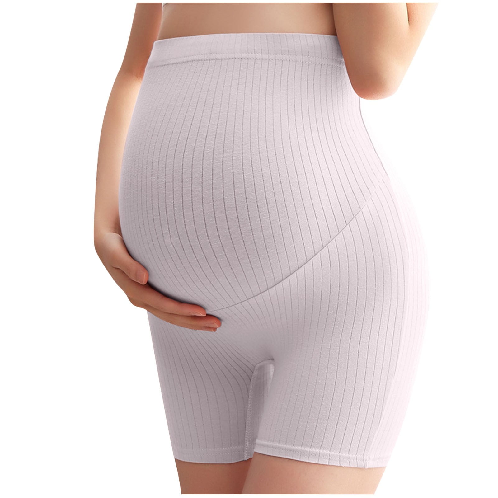 XFYSSS Maternity Shorts High Waist Support Over The Belly Pregnancy ...