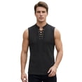 XFeng Mens Drop Arm Tank Tops Gym Workout Sleeveless Muscle Shirts Cut ...