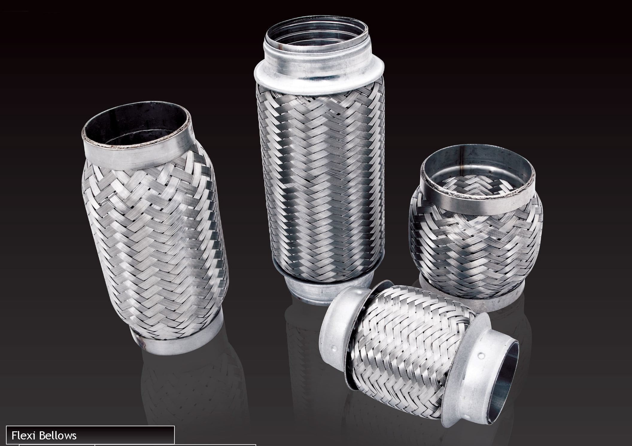 XForce FB250-300 Exhaust Flex Joint 2.5" ID x 3" Long - Walmart.com
