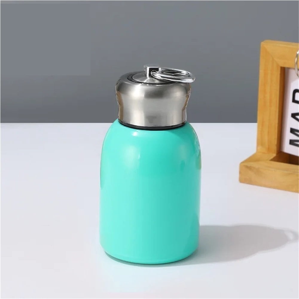 XG 300ML Stainless Steel Vacuum Flask with Lifting Ring Mini Thermos ...