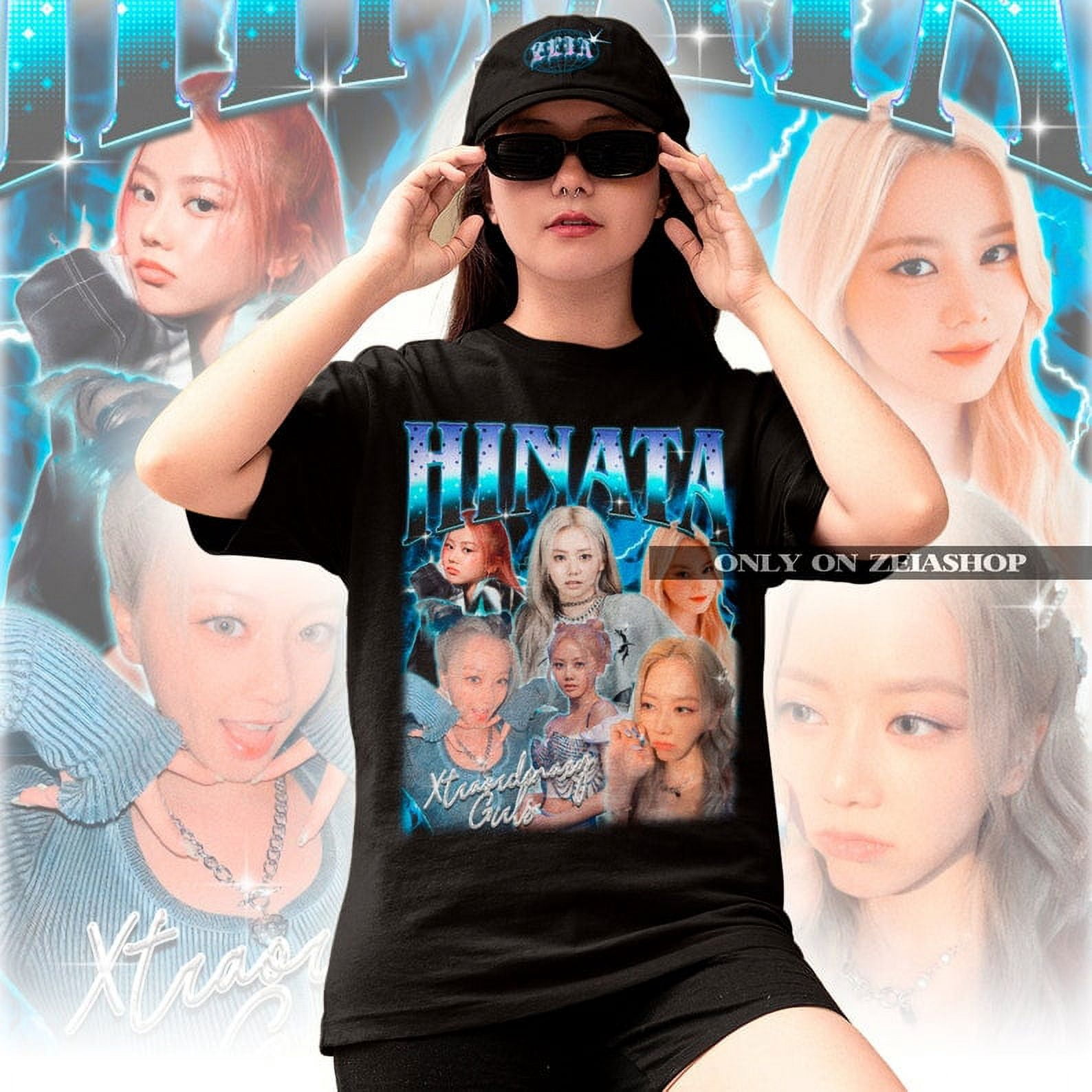 XG Hinata Bootleg 90s Tee - xg Retro T-shirt - Walmart.com
