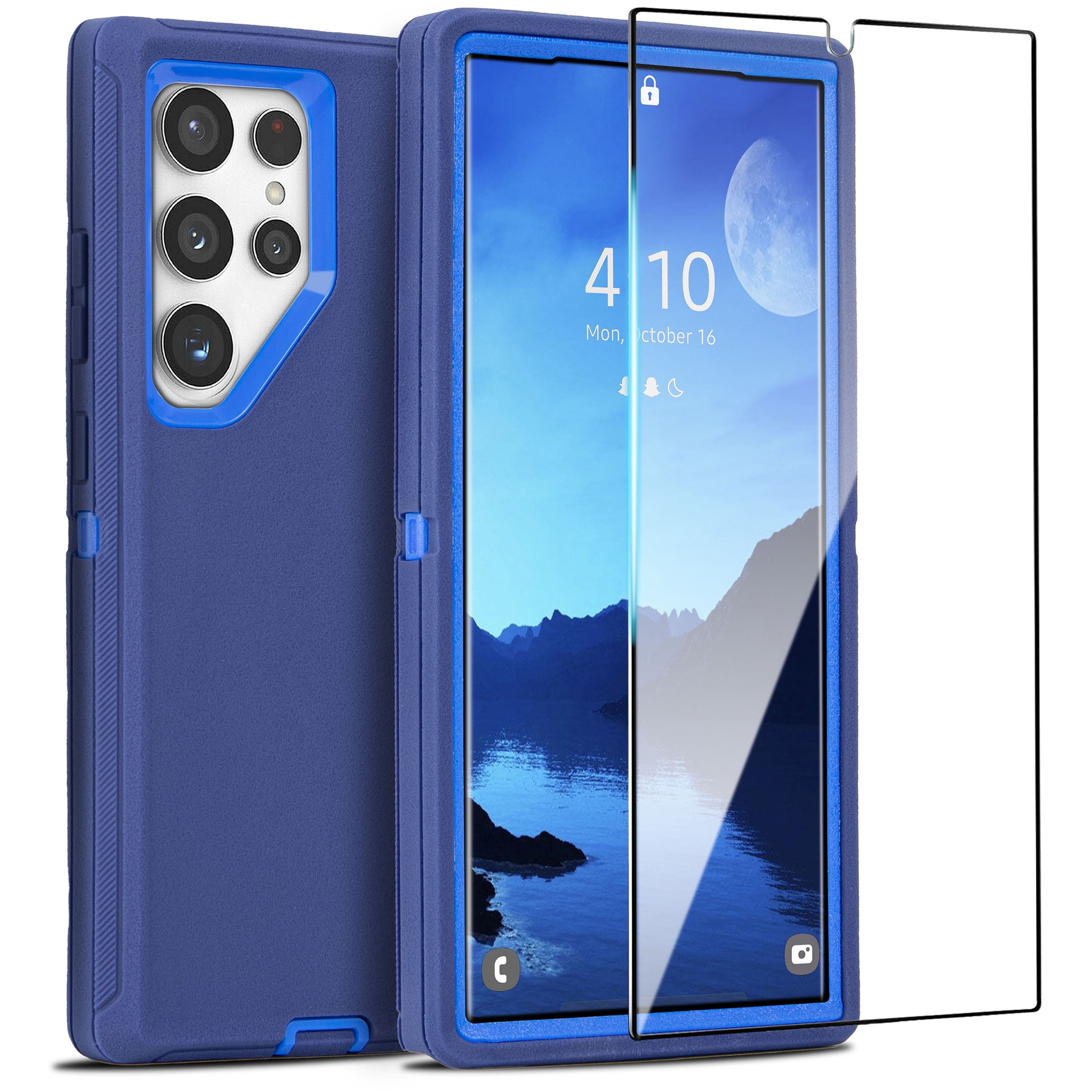 XG-Tech Case Compatible with Galaxy S24 Ultra, 3-Layer Super Full Heavy ...