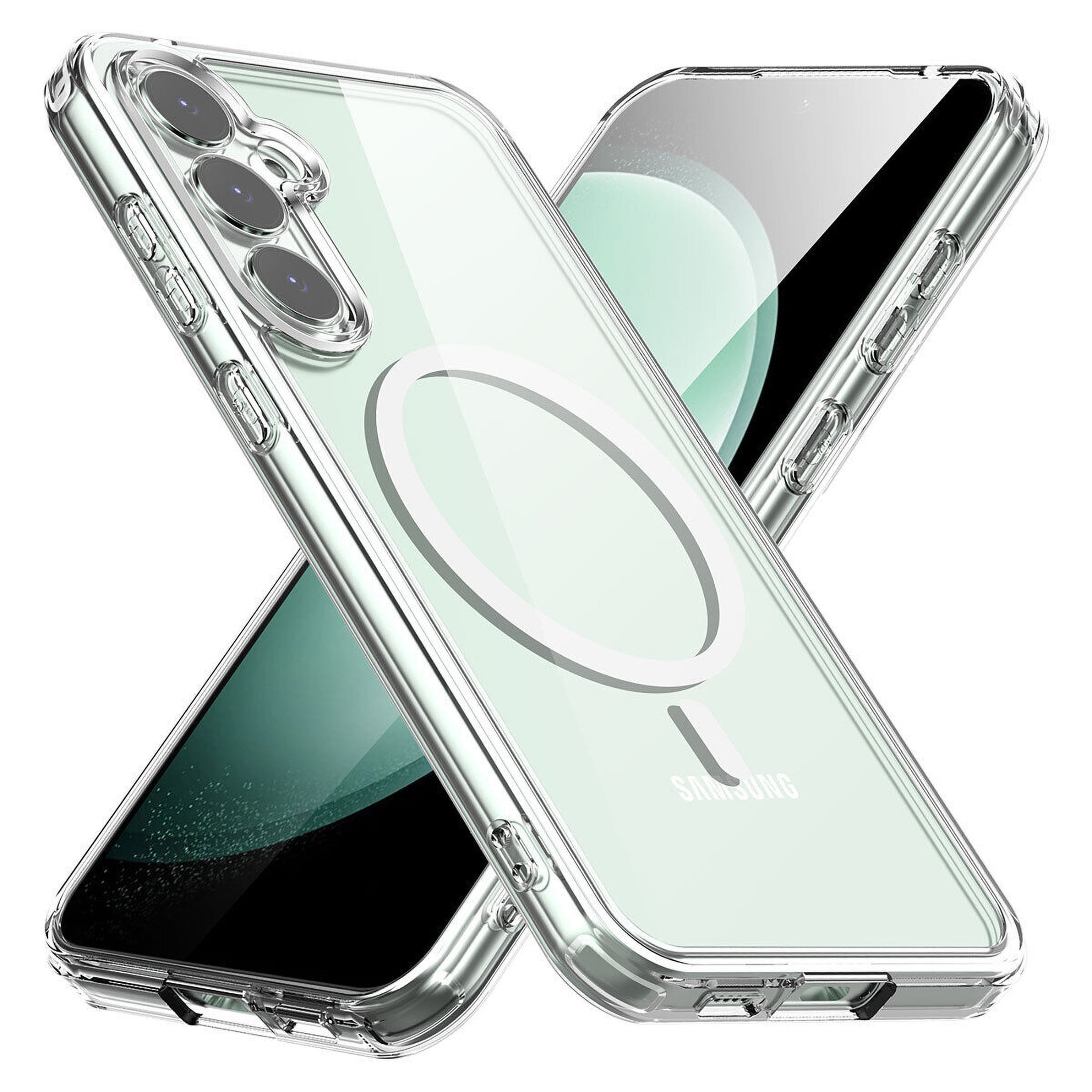 XG-Tech Case for Samsung Galaxy S24 (6.2'') Clear Case Compatible with ...