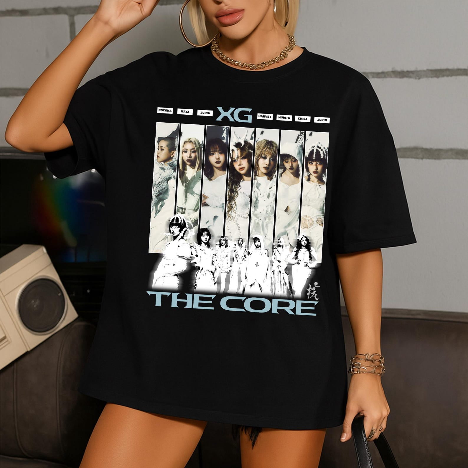 XG The Core Graphics T-Shirt, Hypnotize Unisex Cotton Tee - Walmart.com