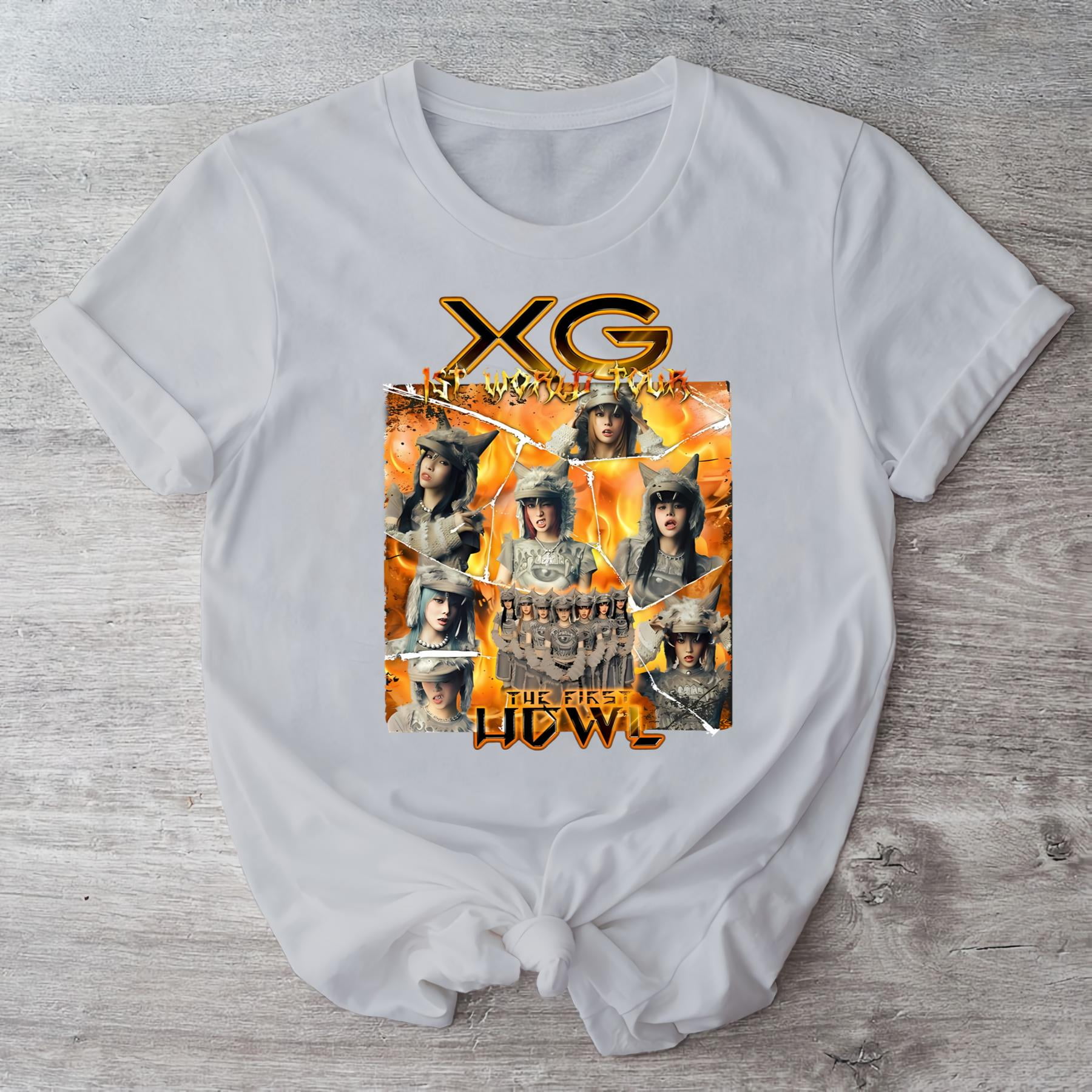 XG The First Howl World Tour T-shirt, XG Woke Up Shirt, Xtraordinary ...