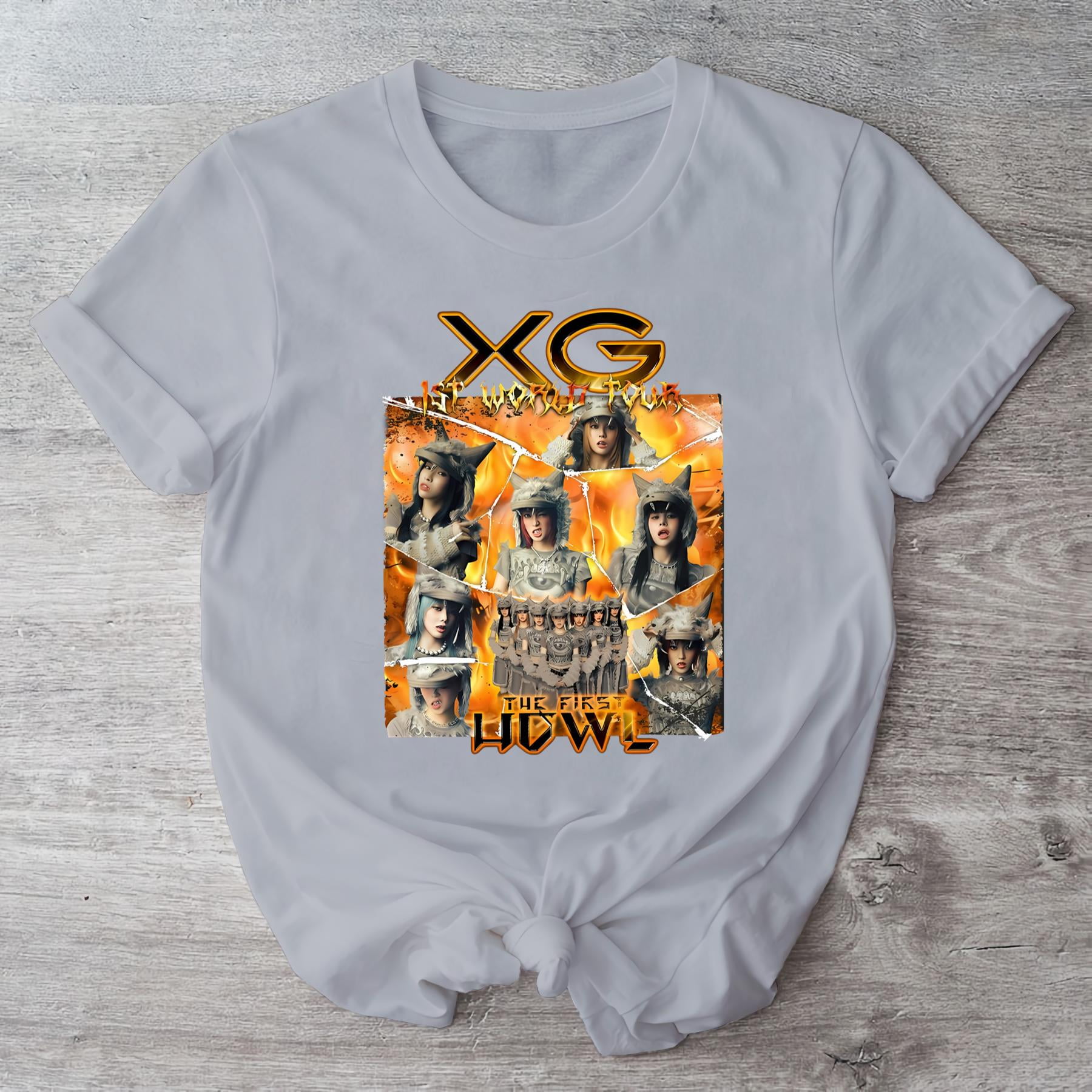 XG The First Howl World Tour T-shirt, XG Woke Up Shirt, Xtraordinary ...